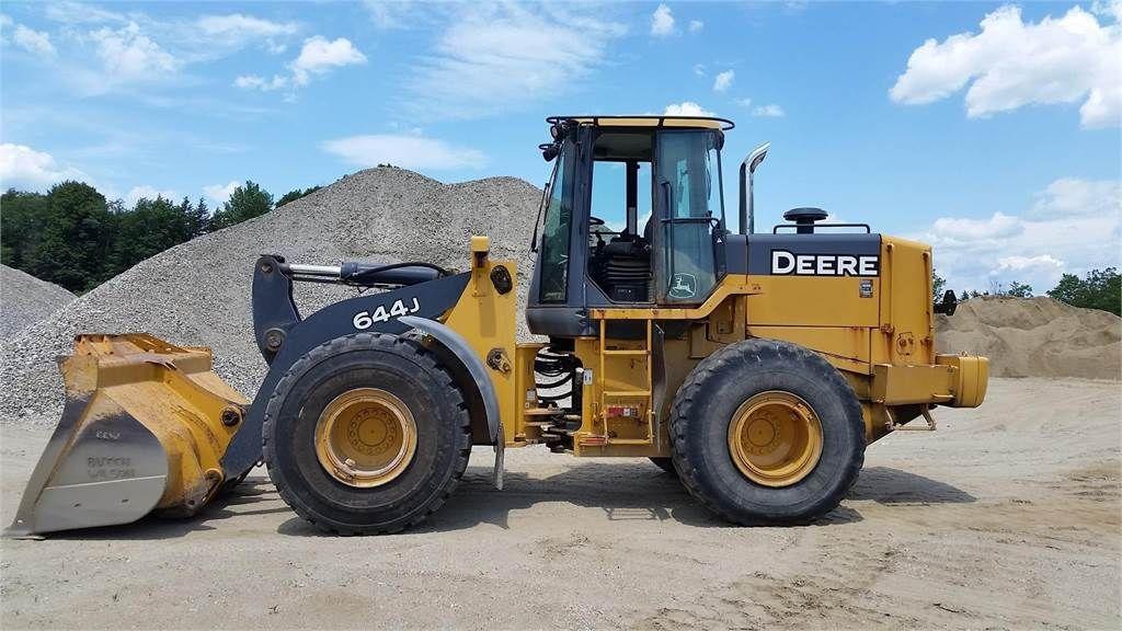 John Deere 744J and 824J 4WD Loader Technical Manual TM2084 by Service ...