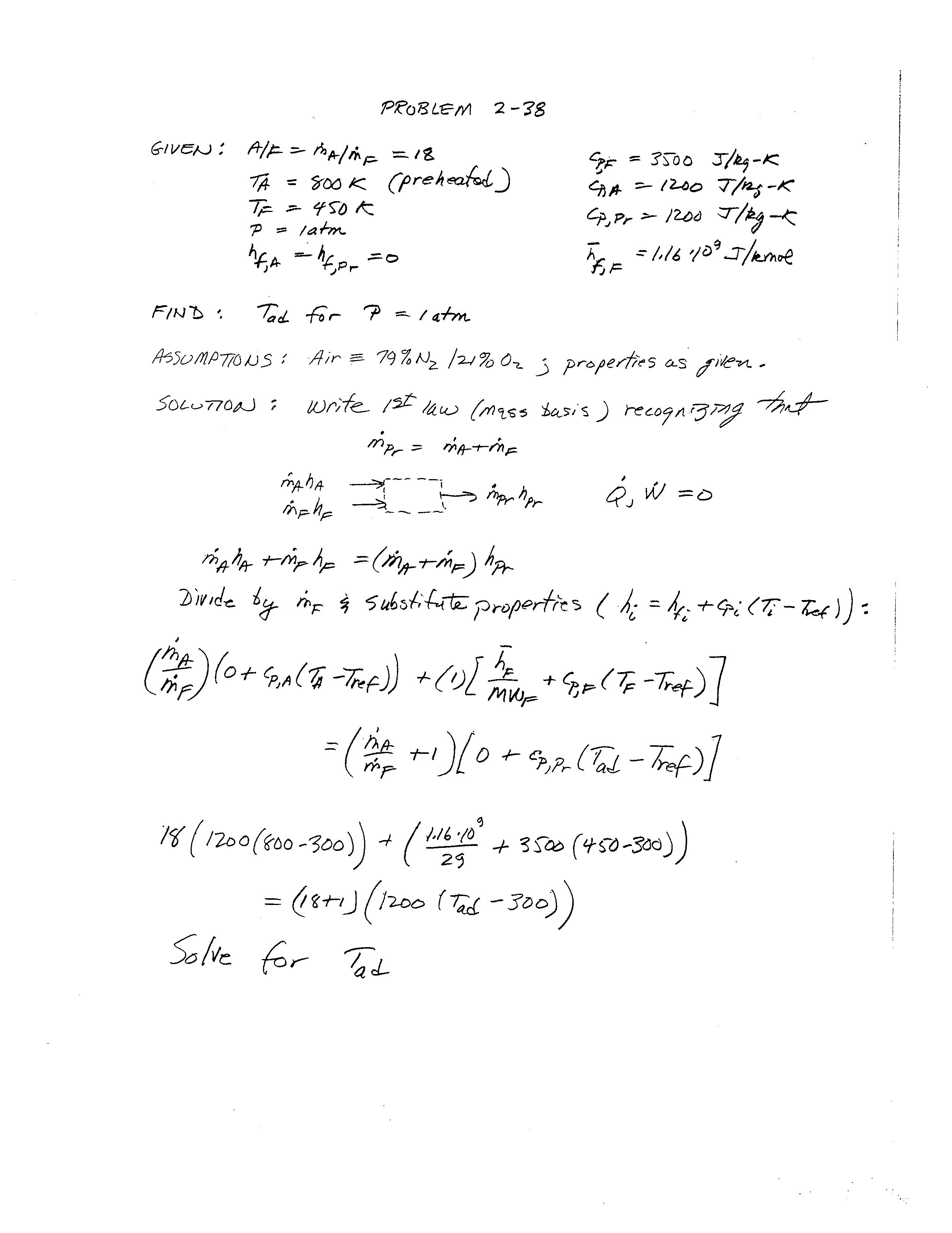 Introduction to combustion concepts and applications 3rd edition turns solutions manual by jay ...