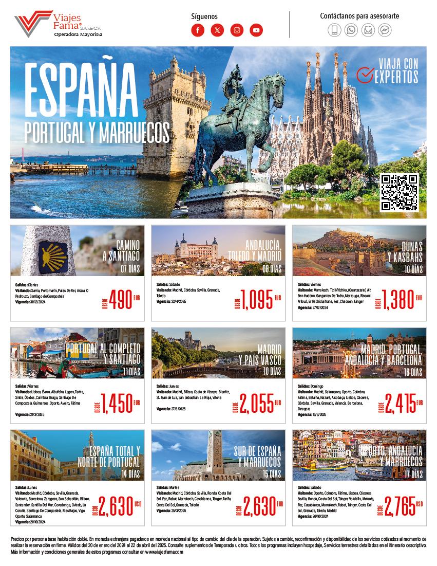 Viajes Fama Catálogo Europa 2024 by ViajesFamaVF - Issuu