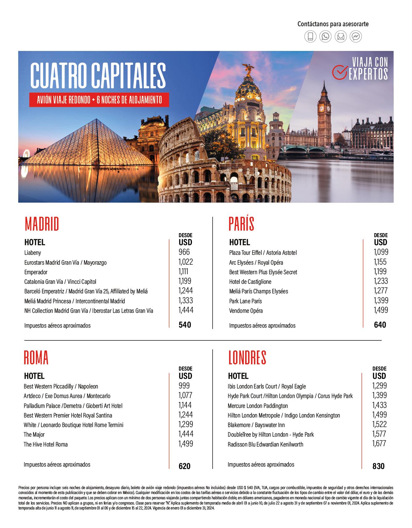 Agencias — Catálogo EUROPA 2024 by ViajesFamaVF - Issuu