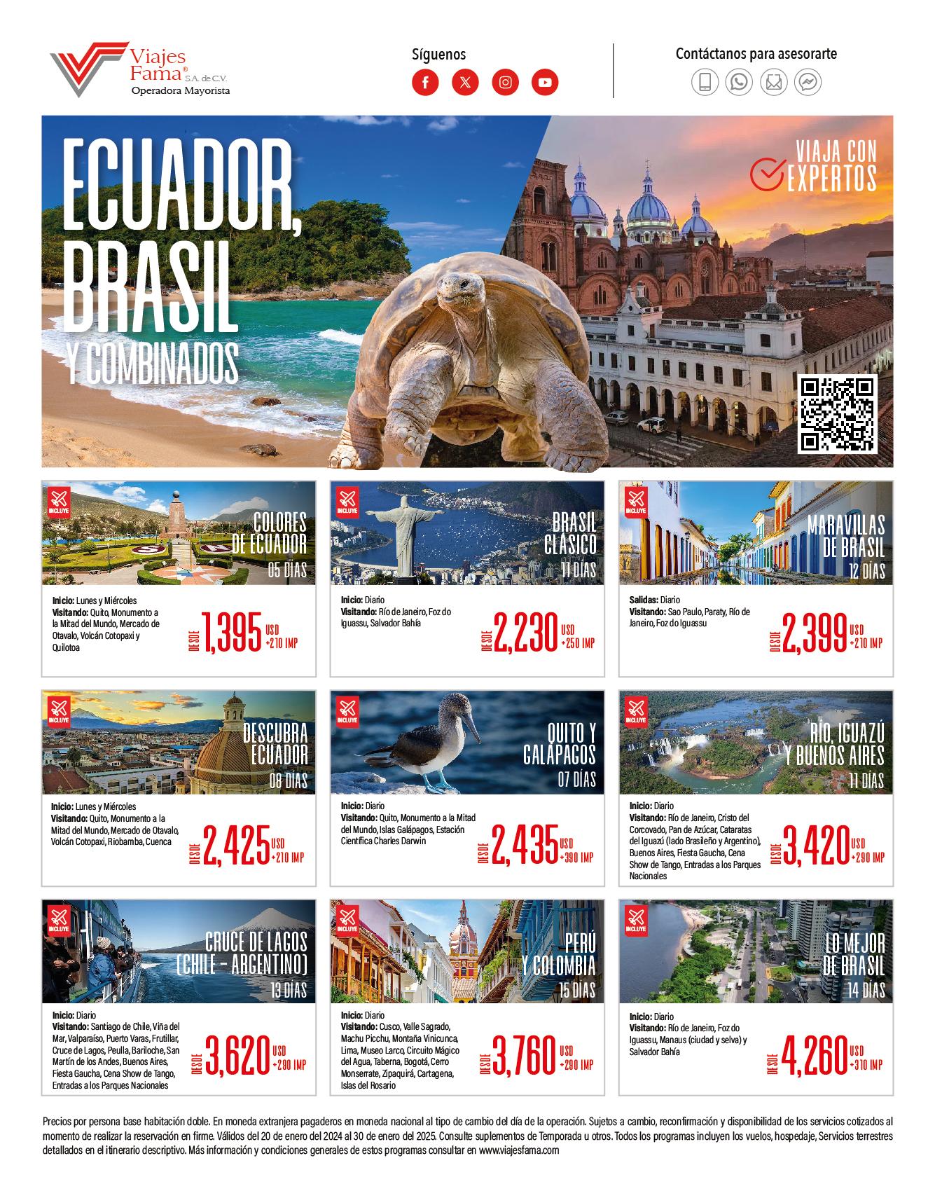 Viajes Fama Catálogo CENTRO Y SUDAMÉRICA by ViajesFamaVF - Issuu