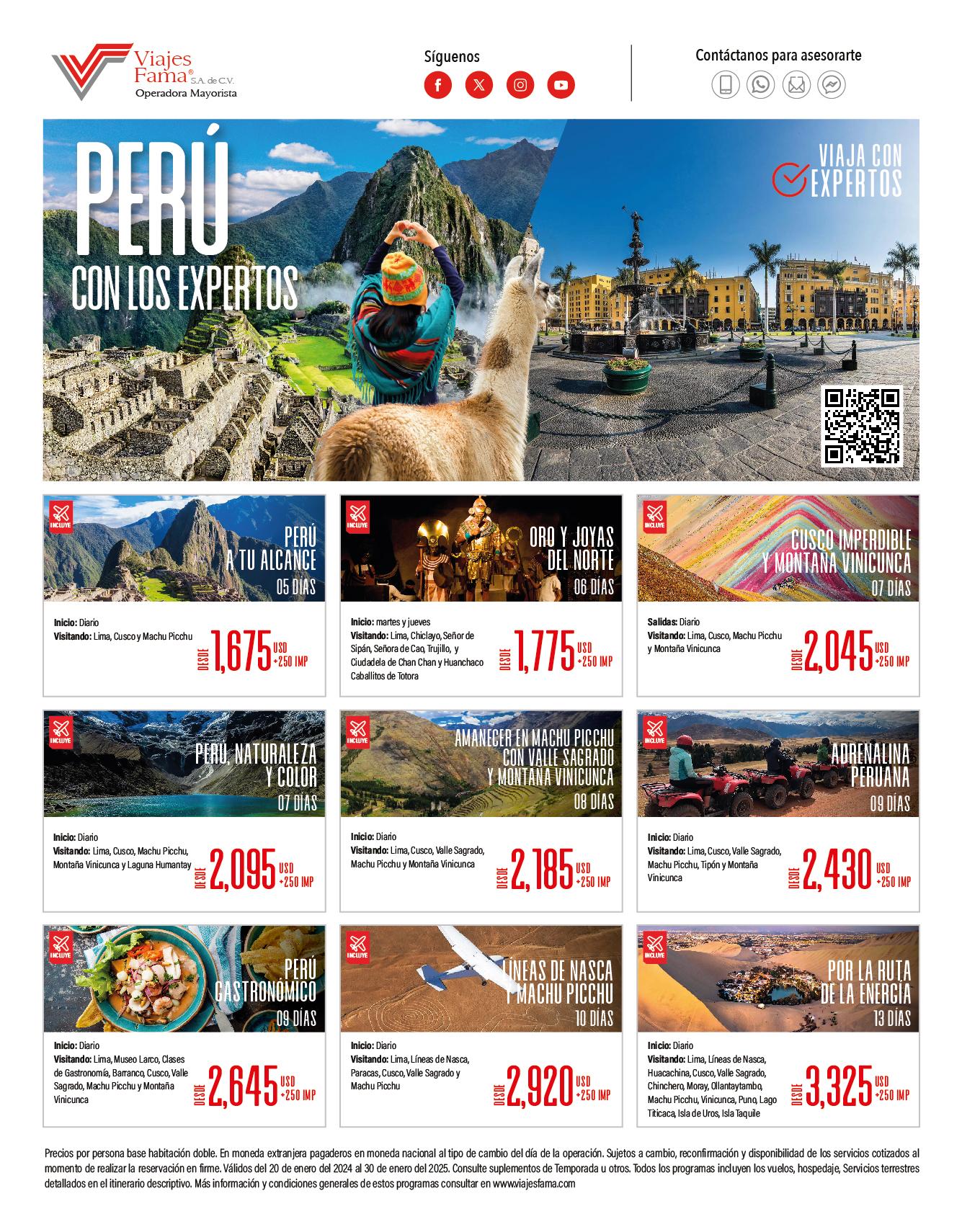 Viajes Fama Catálogo CENTRO Y SUDAMÉRICA by ViajesFamaVF - Issuu