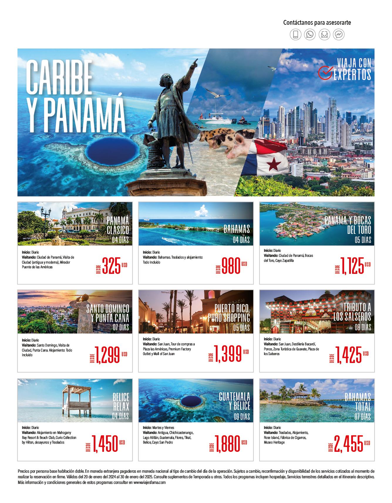 Catálogo Centro y Sudamérica 2024 by ViajesFamaVF - Issuu