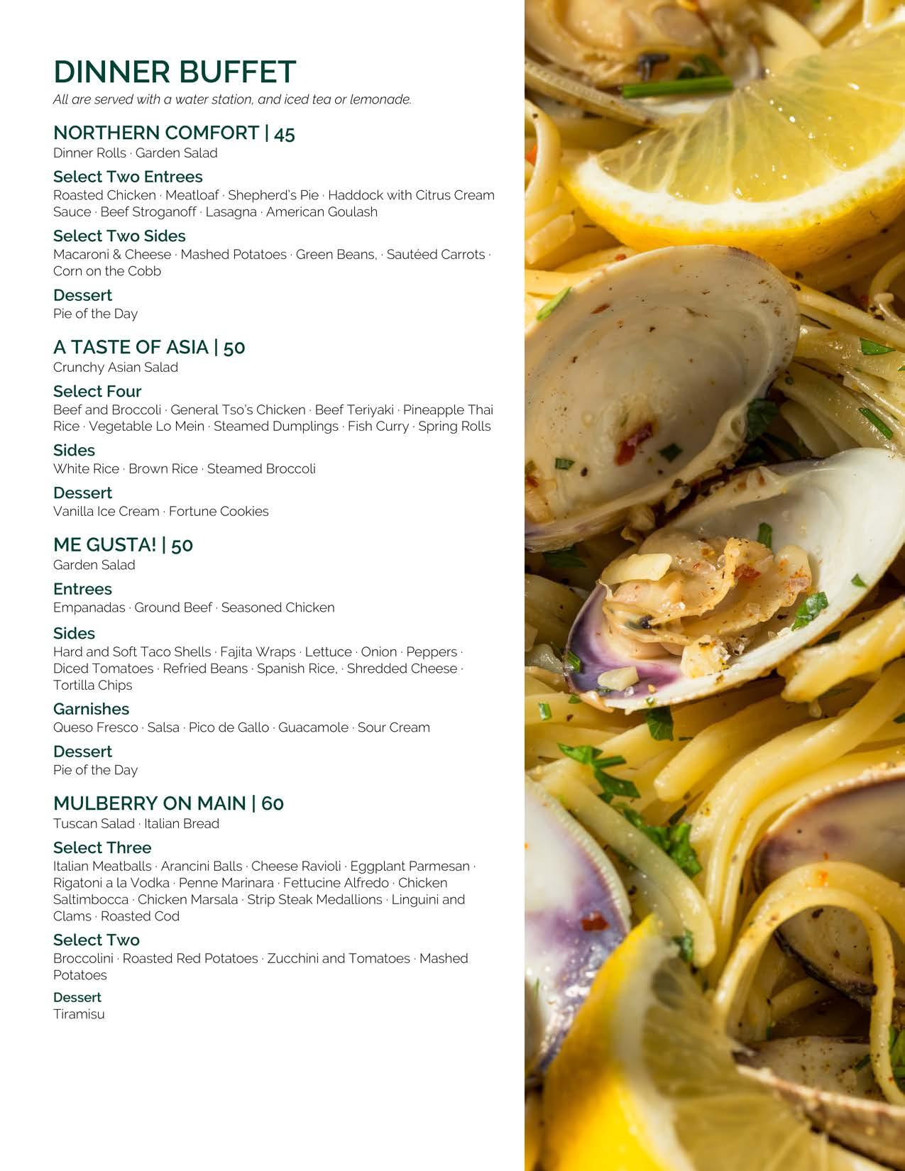 High Peaks Resort Catering Menus by spirehospitality - Issuu