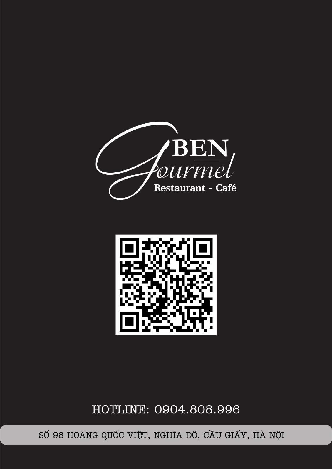 Menu-Ben-Gourmet-Restaurant-Café by Ben Gourmet - Issuu