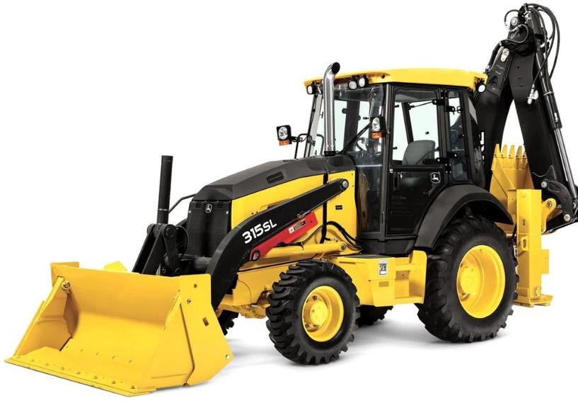 John Deere 315SL Backhoe Loader Operation, Maintenance & Diagnostic ...