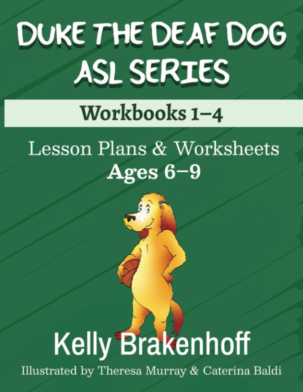 (BOOK)-Duke the Deaf Dog ASL Series Ages 6-9: Lesson Plans & Worksheets ...