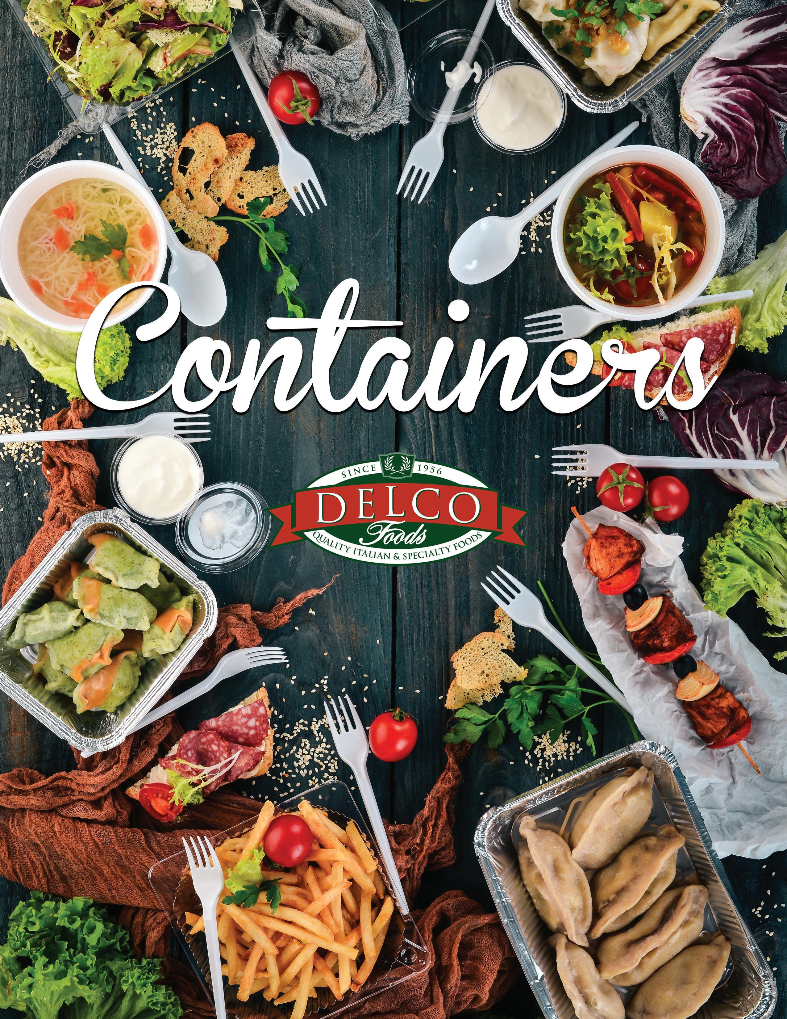 Containers Catalog by delcofoods - Issuu