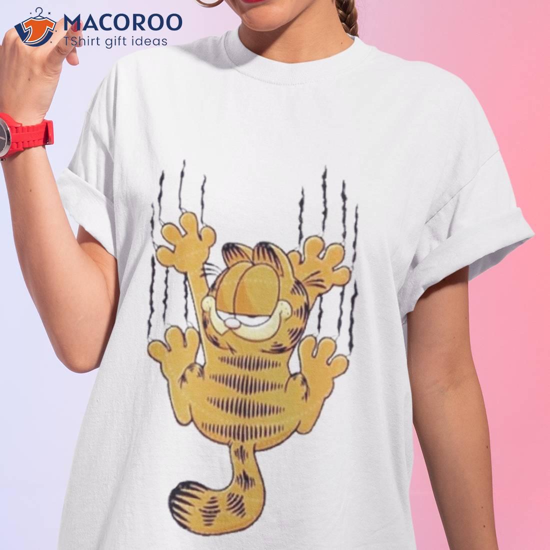 Cartoon Fat Garfield Scratching Shirt by Macoroo - Issuu