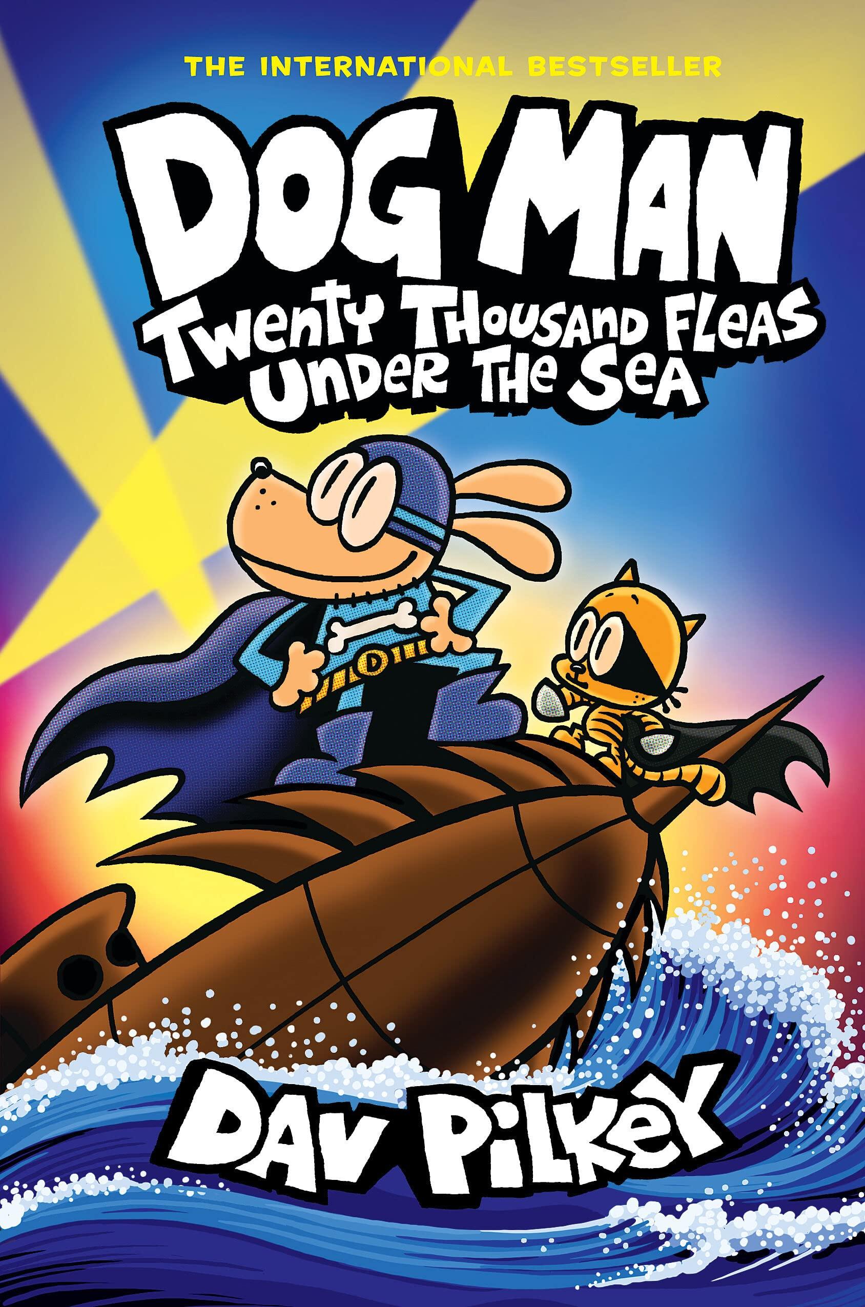 (Book) READ Dog Man: Twenty Thousand Fleas Under the Sea: A Graphic ...