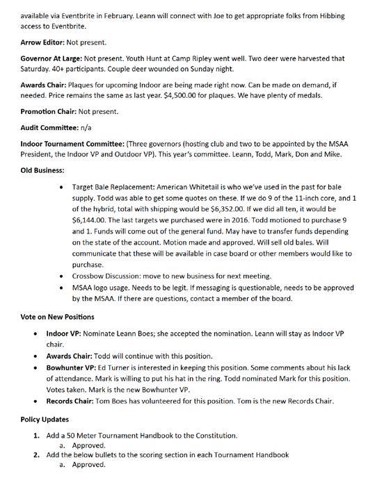 MSAA Arrow March, 2024 by mnarchery - Issuu