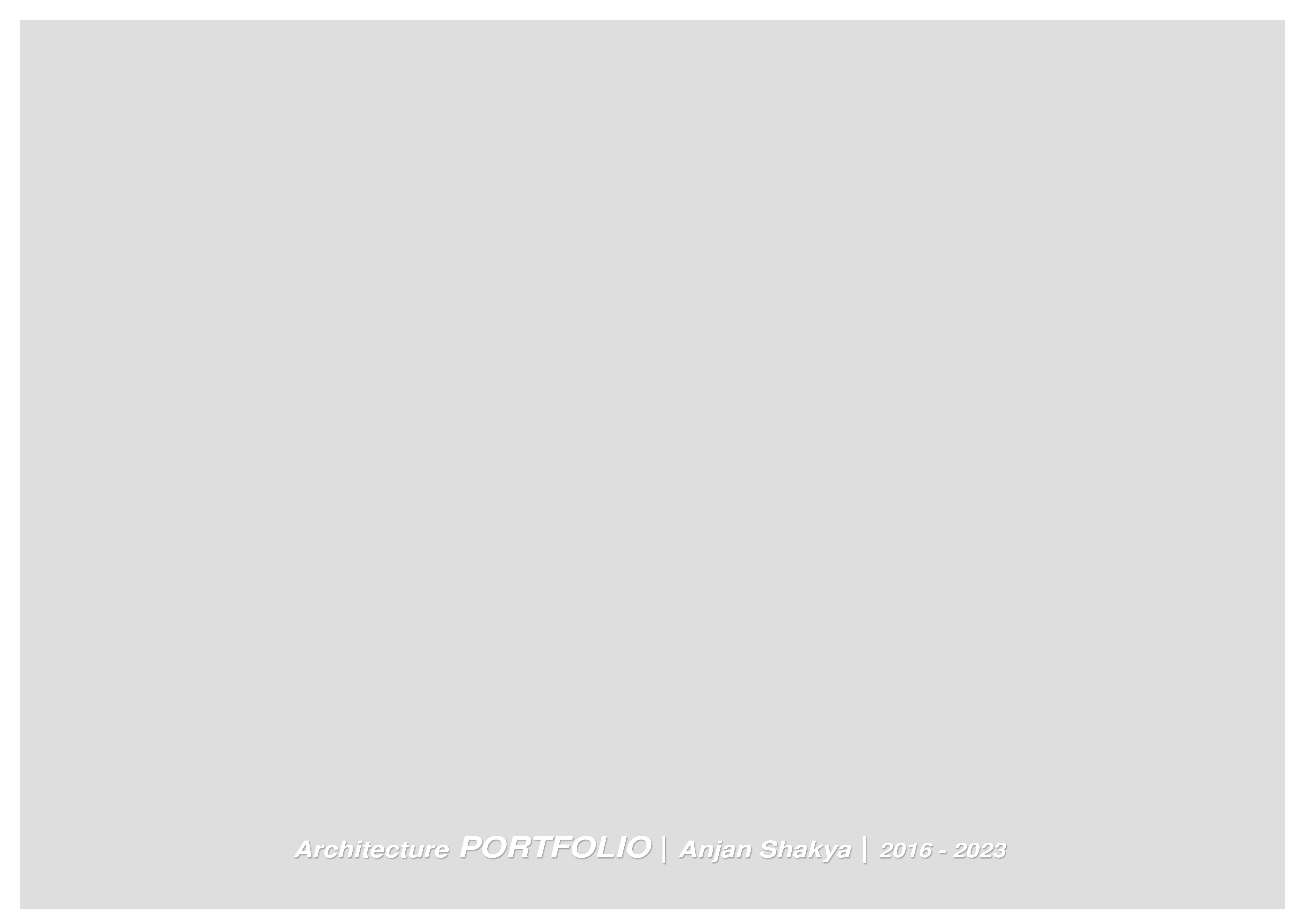 Portfolio Anjan Shakya by shak1177 - Issuu