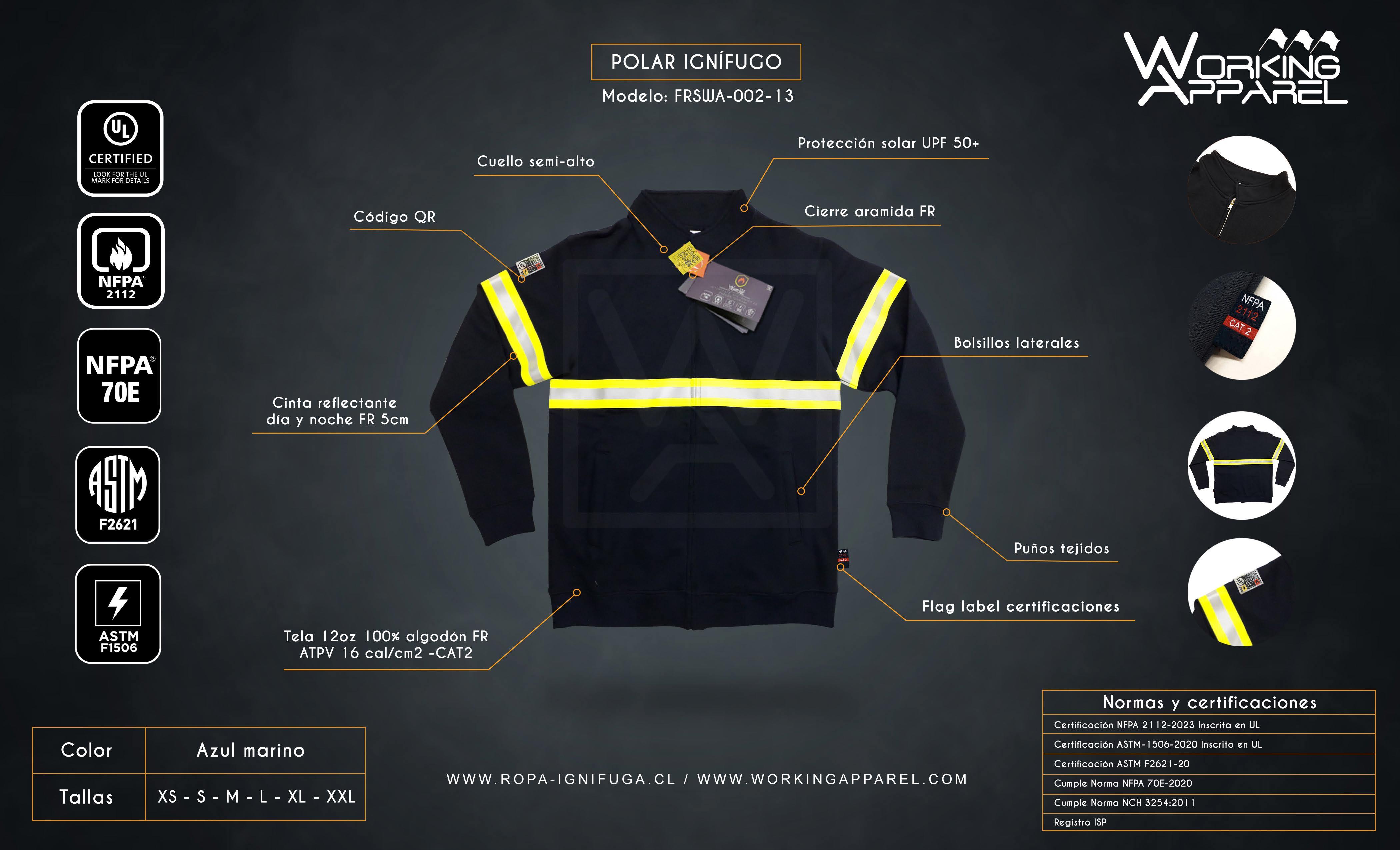Catálogo Ropa Ignífuga Working Apparel by workingapparel - Issuu