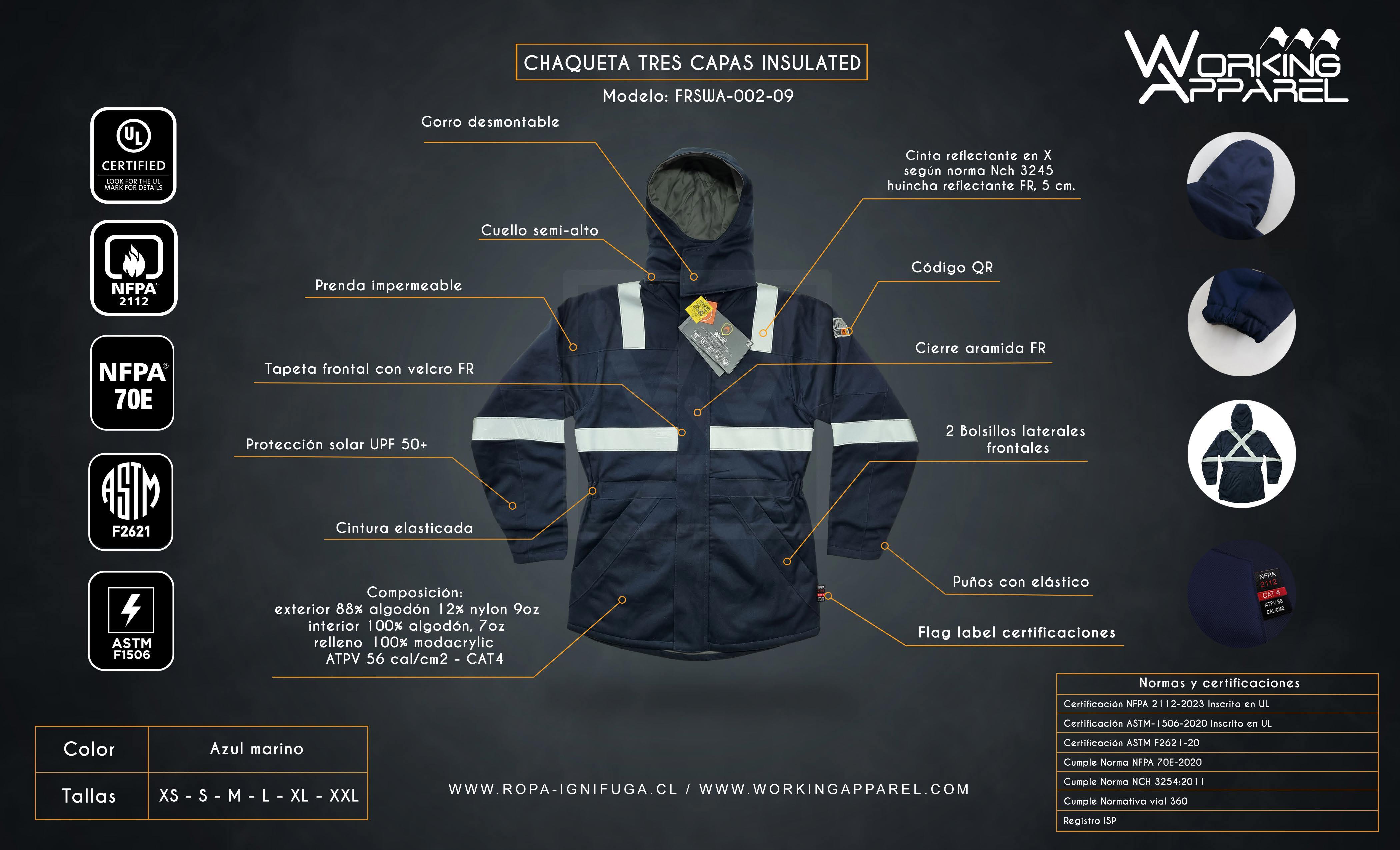 Catálogo Ropa Ignífuga Working Apparel by workingapparel - Issuu