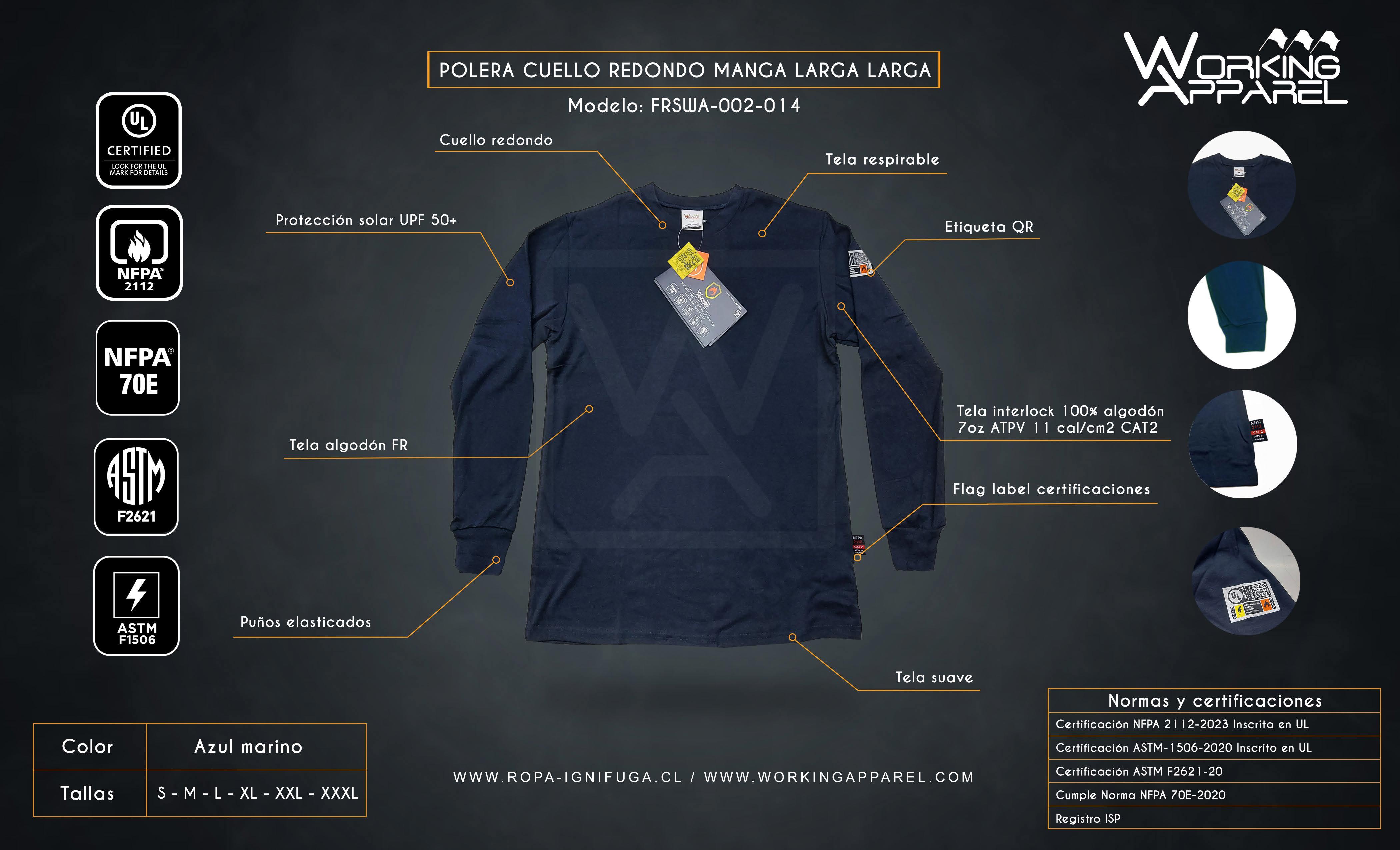 Catálogo Ropa Ignífuga Working Apparel by workingapparel - Issuu