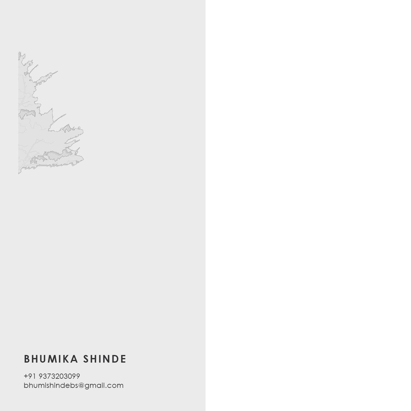 Bhumika Shinde Undergraduate Portfolio by Bhumika Shinde - Issuu