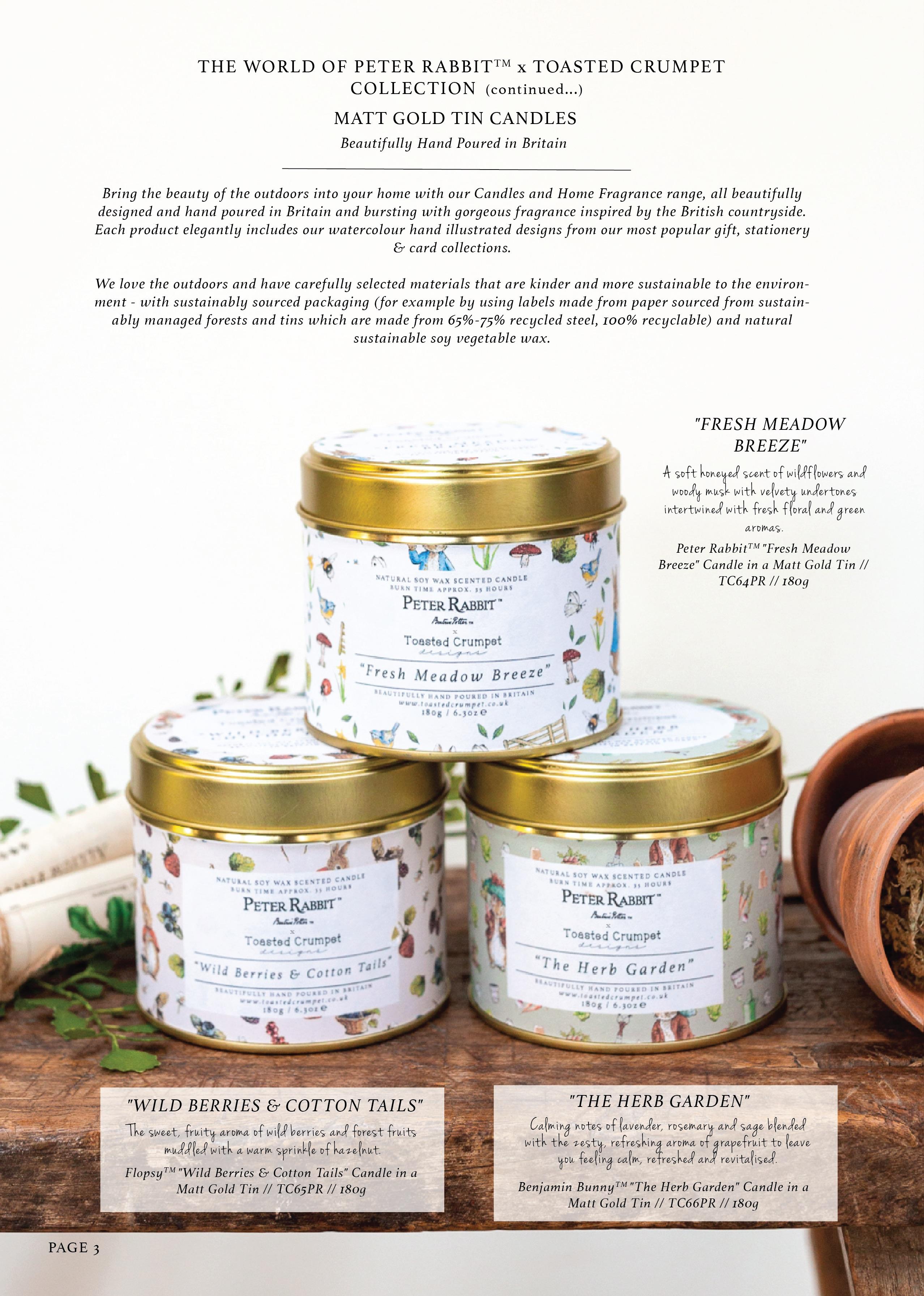 The World of Peter Rabbit x Toasted Crumpet 2024 Wholesale Catalogue ...