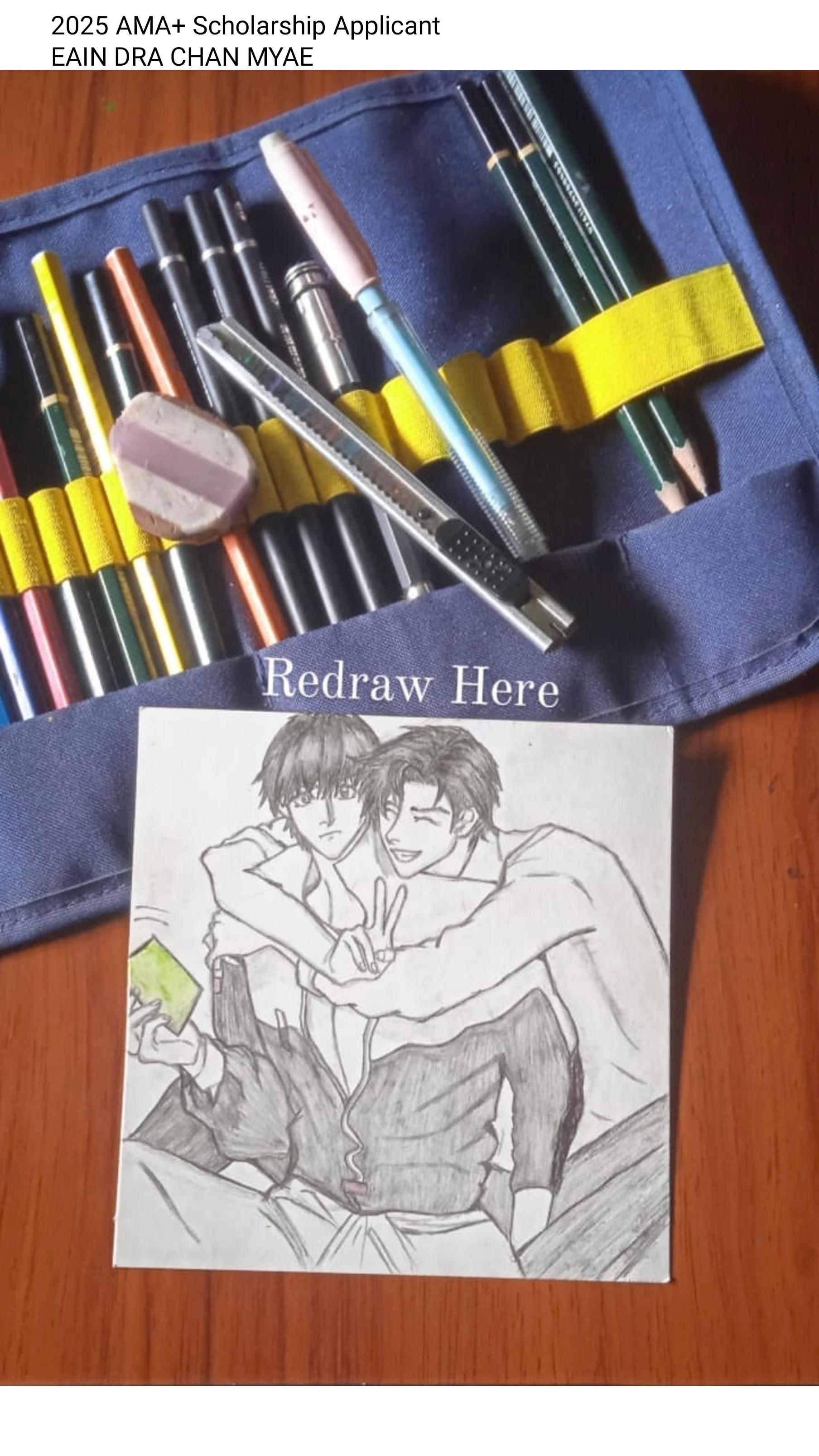 2025 AMA+ SCHOLARSHIP APPLICANT EAIN DRA CHAN MYAE PORTFOLIO by Eain ...