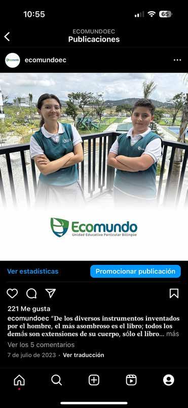 Boletín de Actividades 2023-2024 Ecomundo by Vanessa Peñafiel Muñoz - Issuu