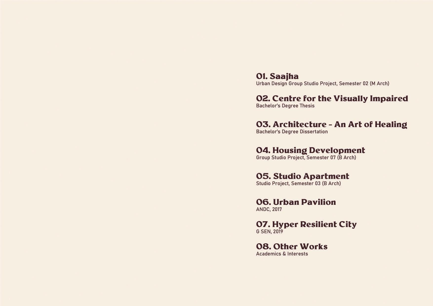 Portfolio of Selected Architecture Works by Volga Kadali - Issuu