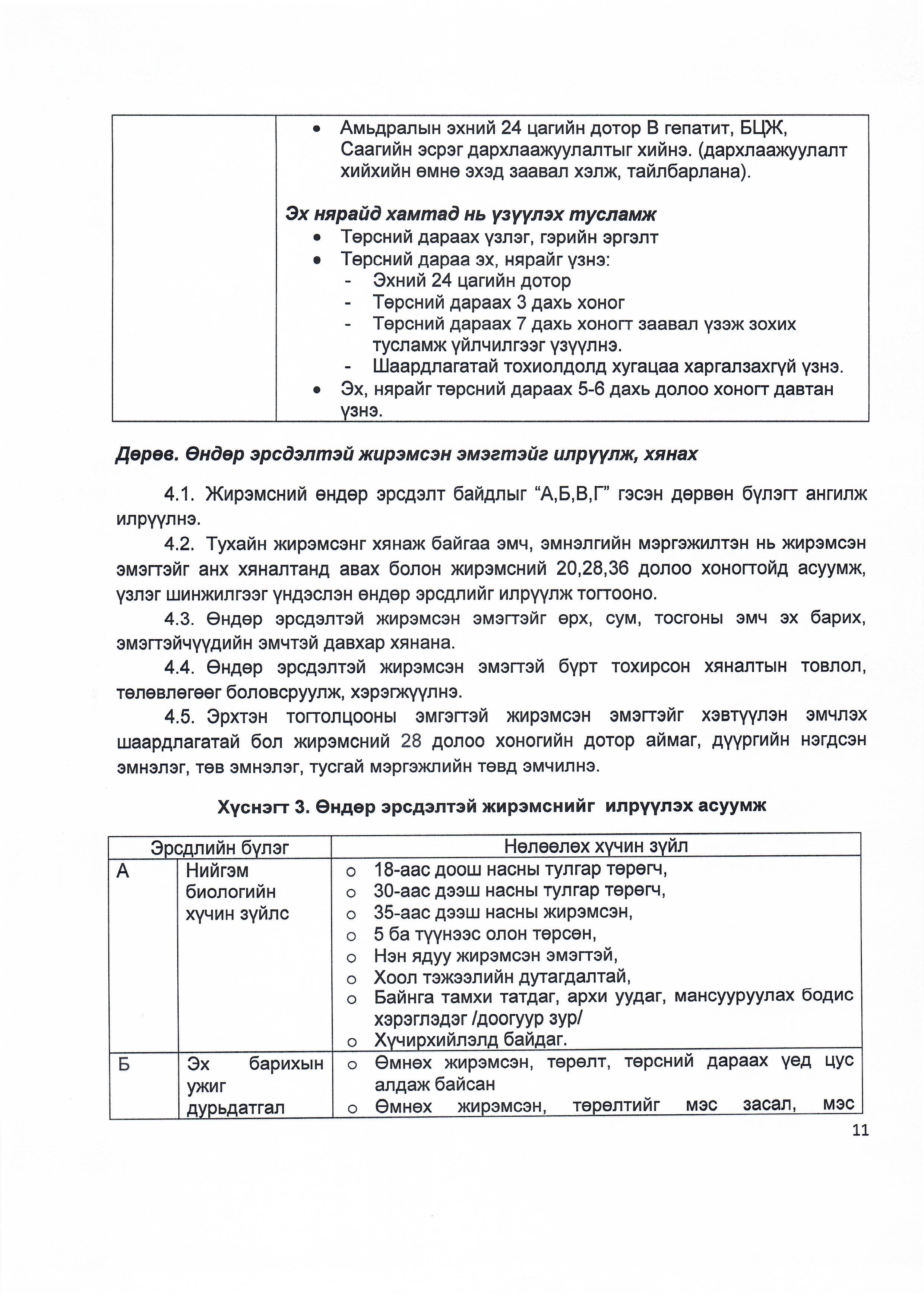 Жирэмслэлт төрөх төрсний дараах тусламж үйлчилгээ ЭМС н А 318