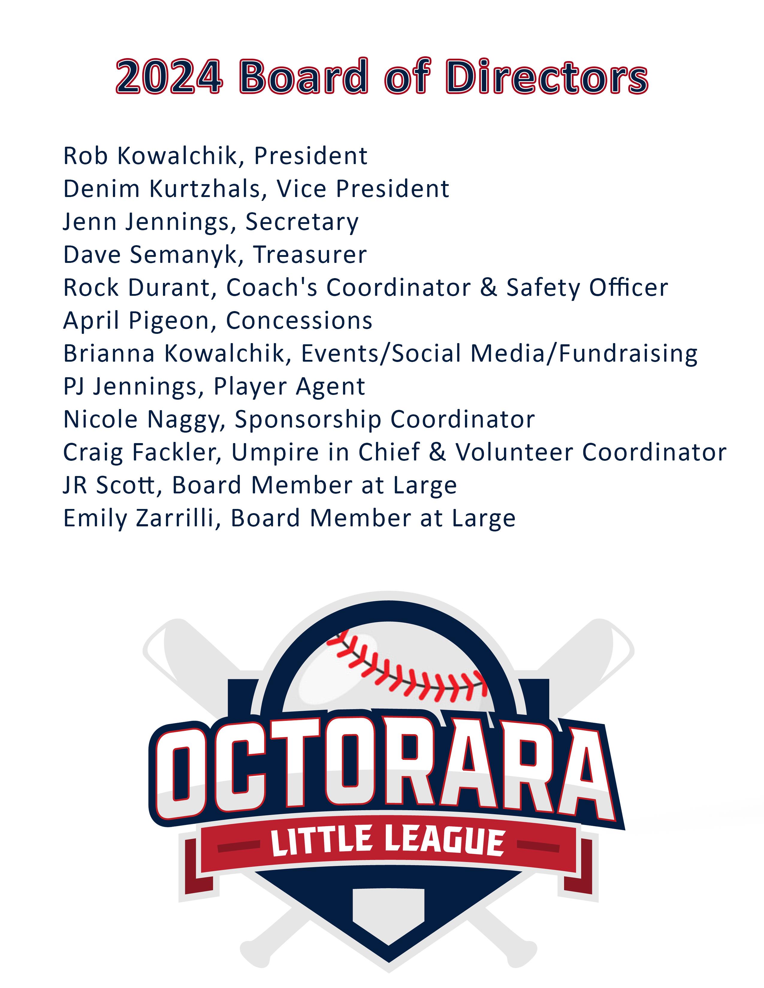 2024 Octorara Area Little League Opening Ceremonies Program by ...