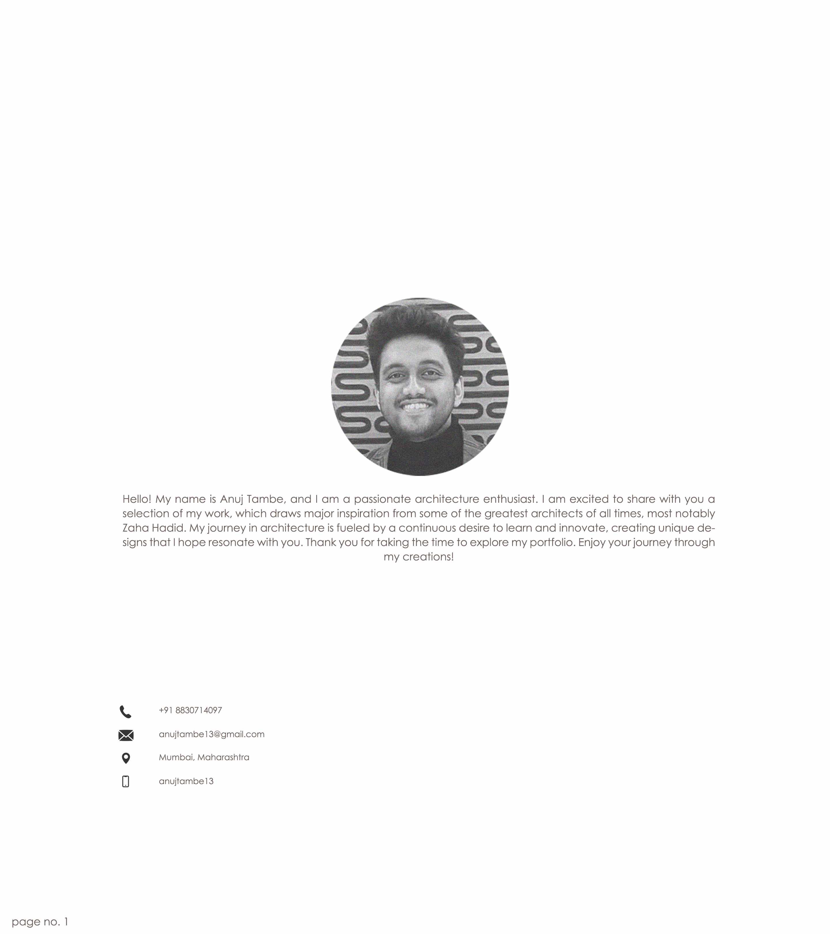 Anuj Tambe Architecture Portfolio by AnujTambe13 - Issuu