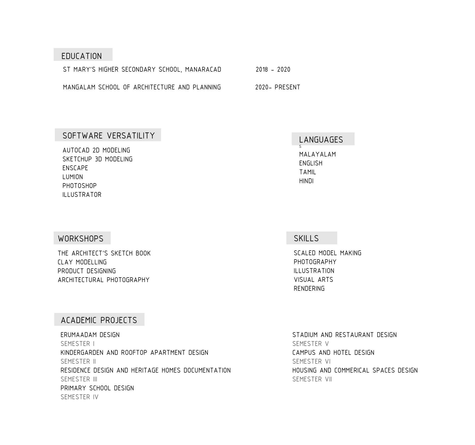 ARCHITECTURAL PORTFOLIO by Feba Merin Mathew - Issuu