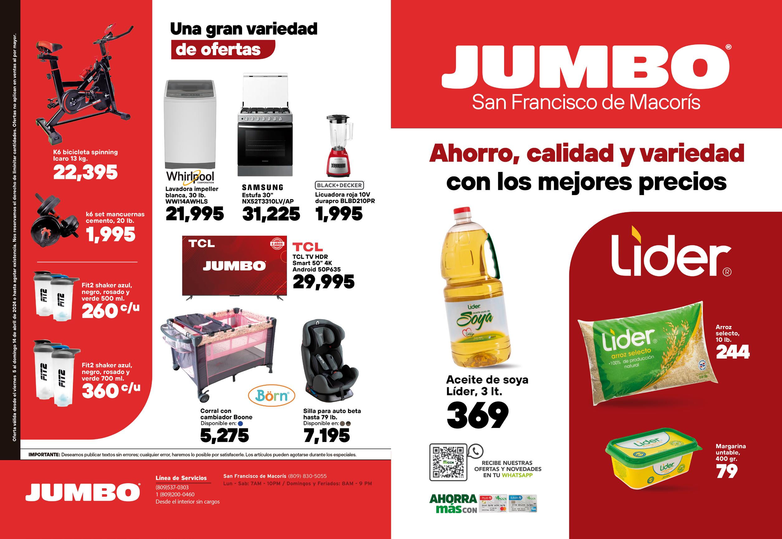 ENCARTE DE OFERTAS JUMBO SFM DE EL 5 AL 14 DE ABRIL 2024 by Centro ...