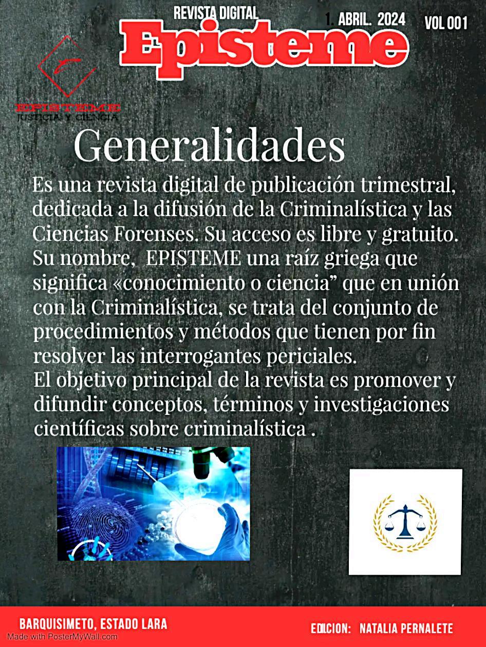 EPISTEME CIENCIA Y JUSTICIA by natalia pernalete - Issuu