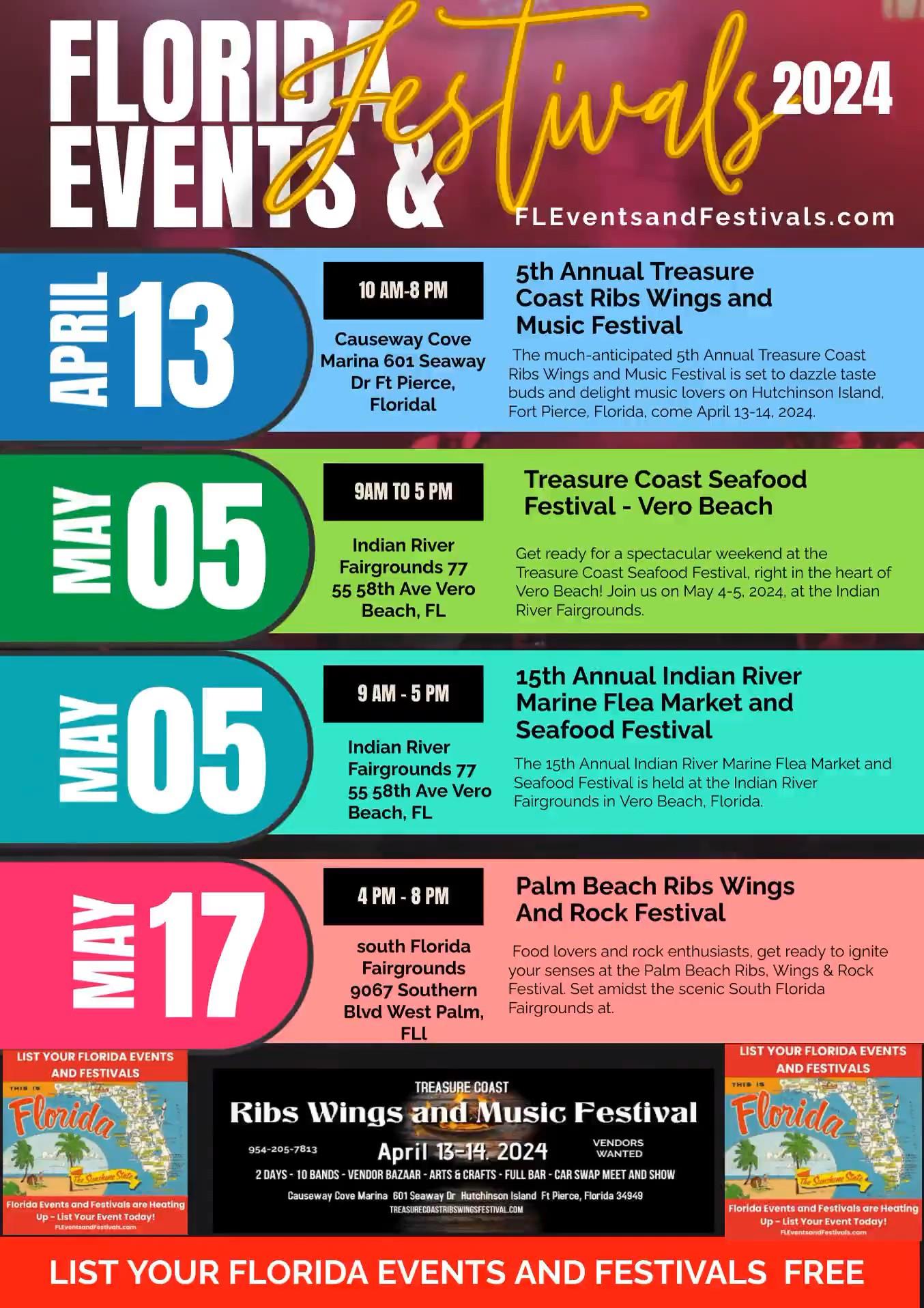 Florida Car Show and Car Events April - May 2024 by Florida Events and ...