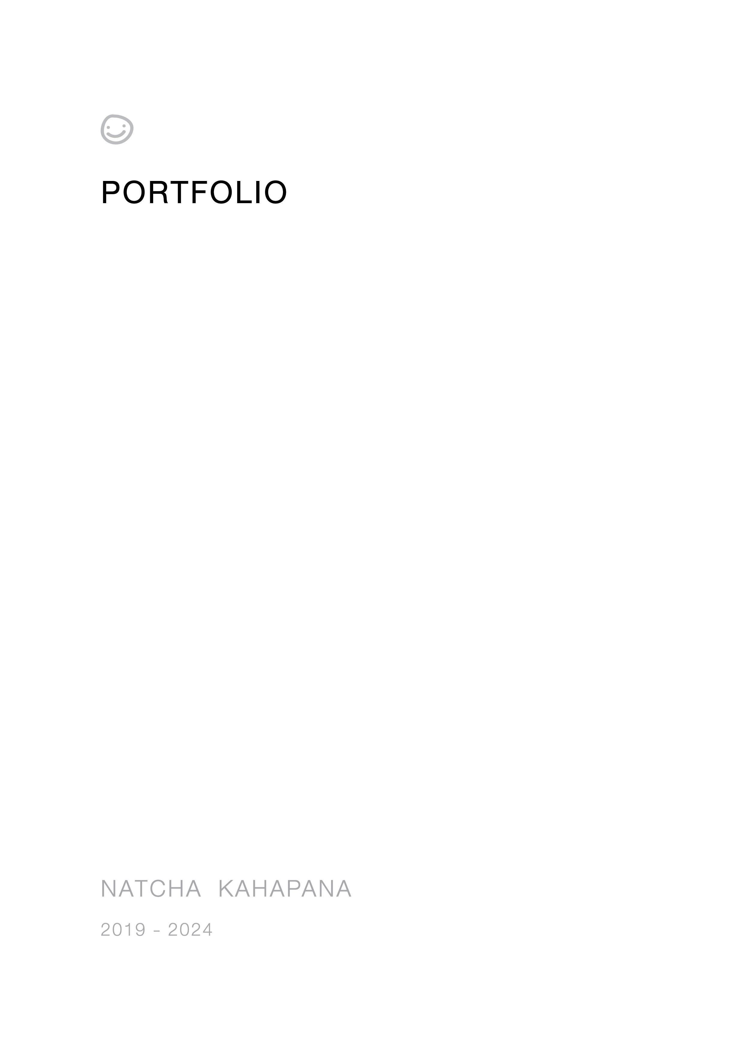 Portfolio NC l Overview 2024 by Natcha Kahapana - Issuu
