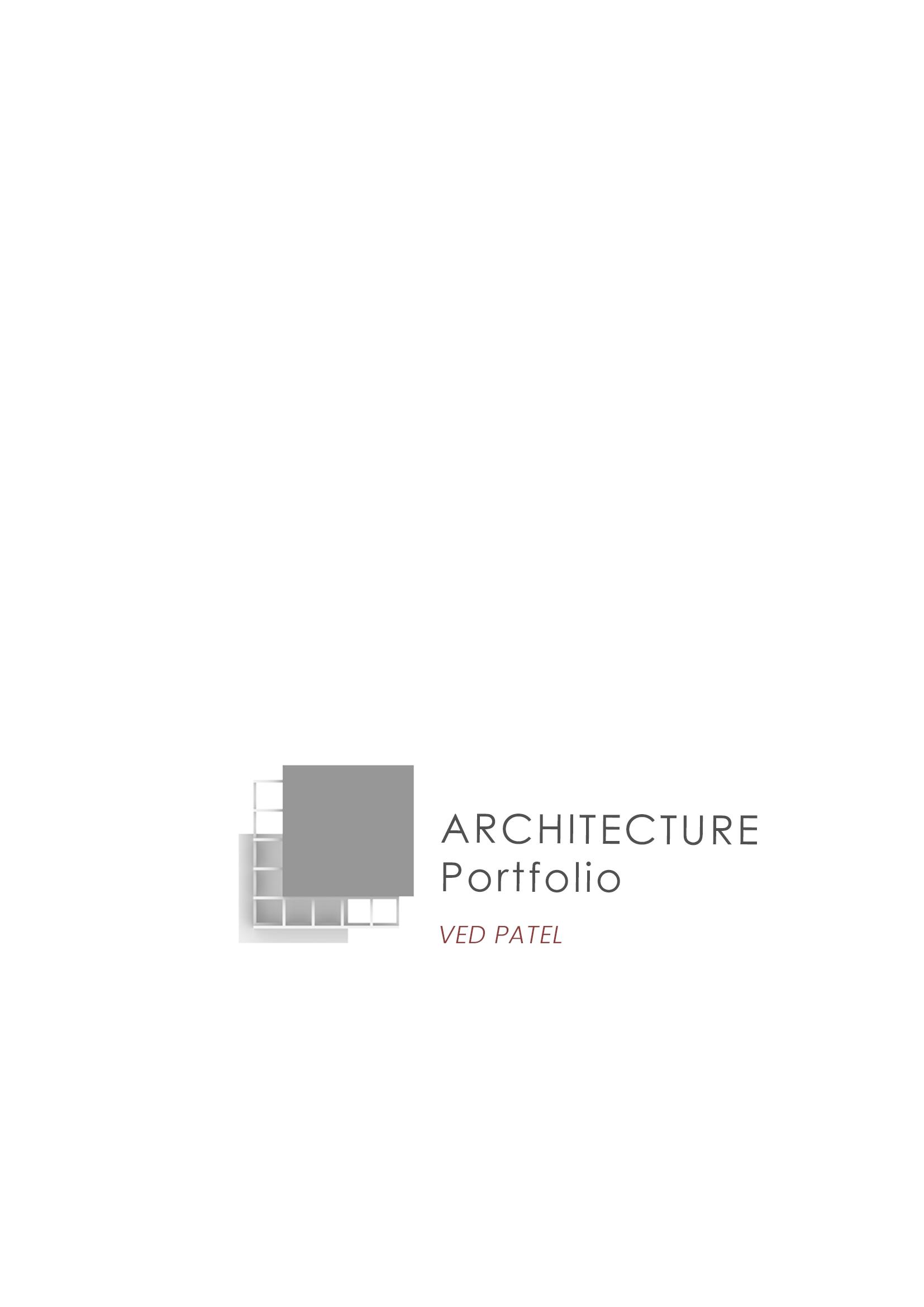 Ved Patel- Architecture portfolio by Ved Patel - Issuu