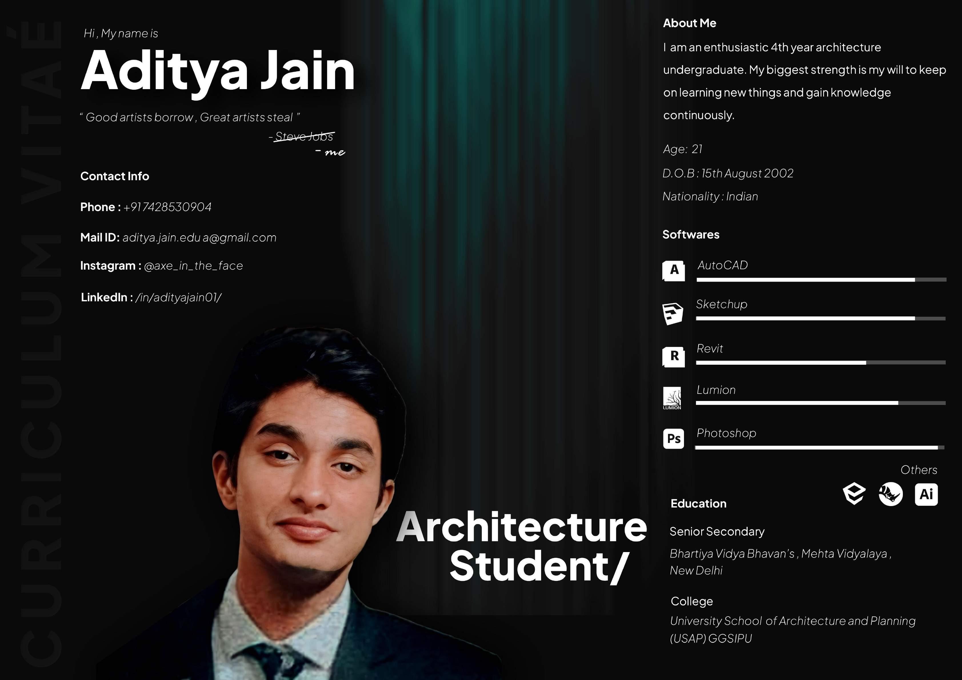Portfolio | Aditya Jain by Aditya Jain - Issuu