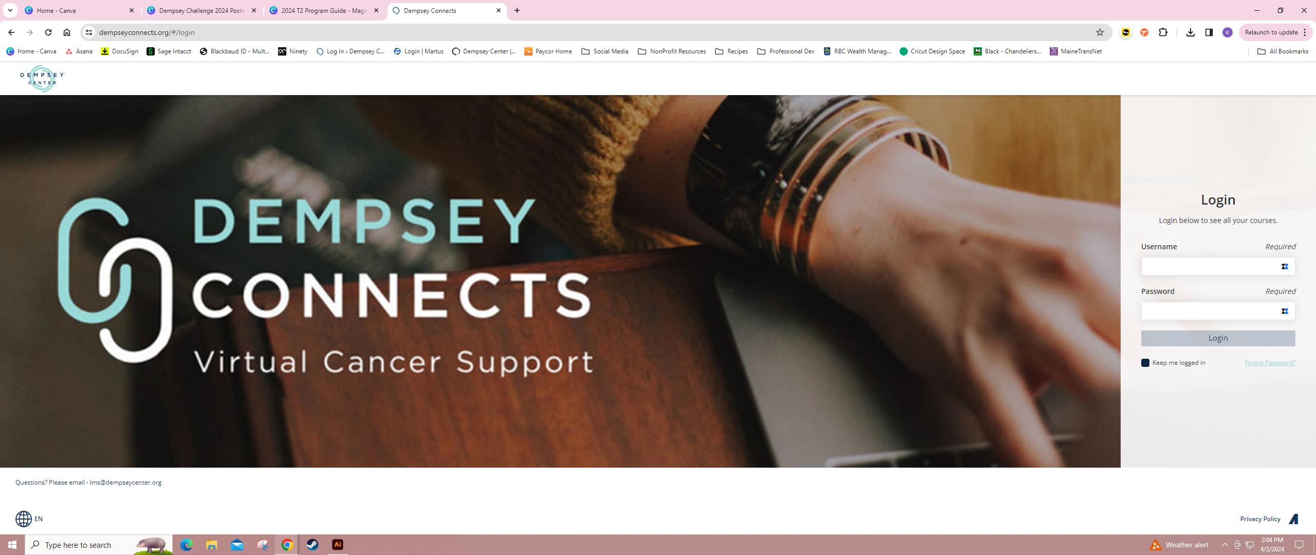 Dempsey Center Program Guide by Dempsey Center - Issuu