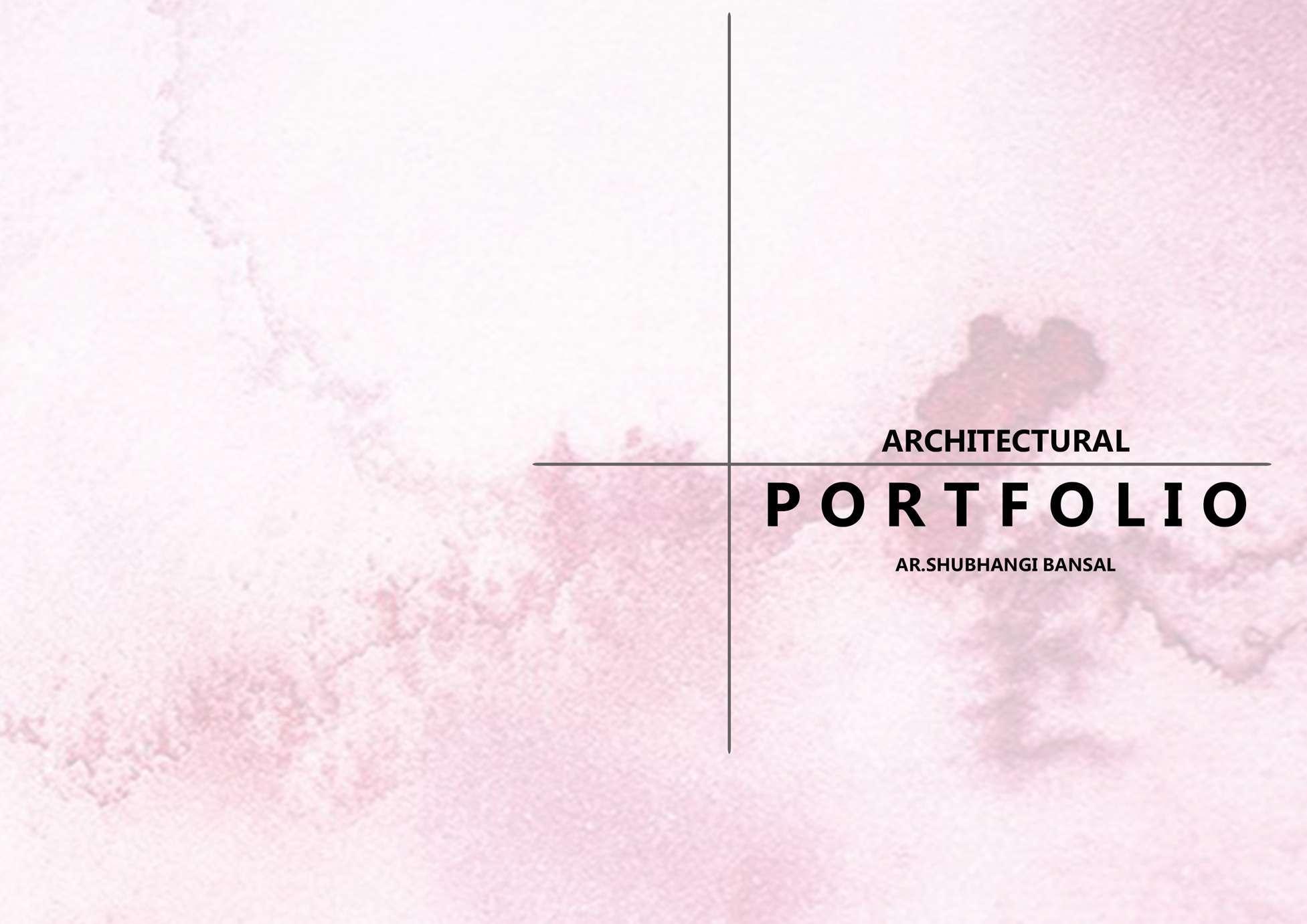 PORTFOLIO by shubhangi bansal - Issuu