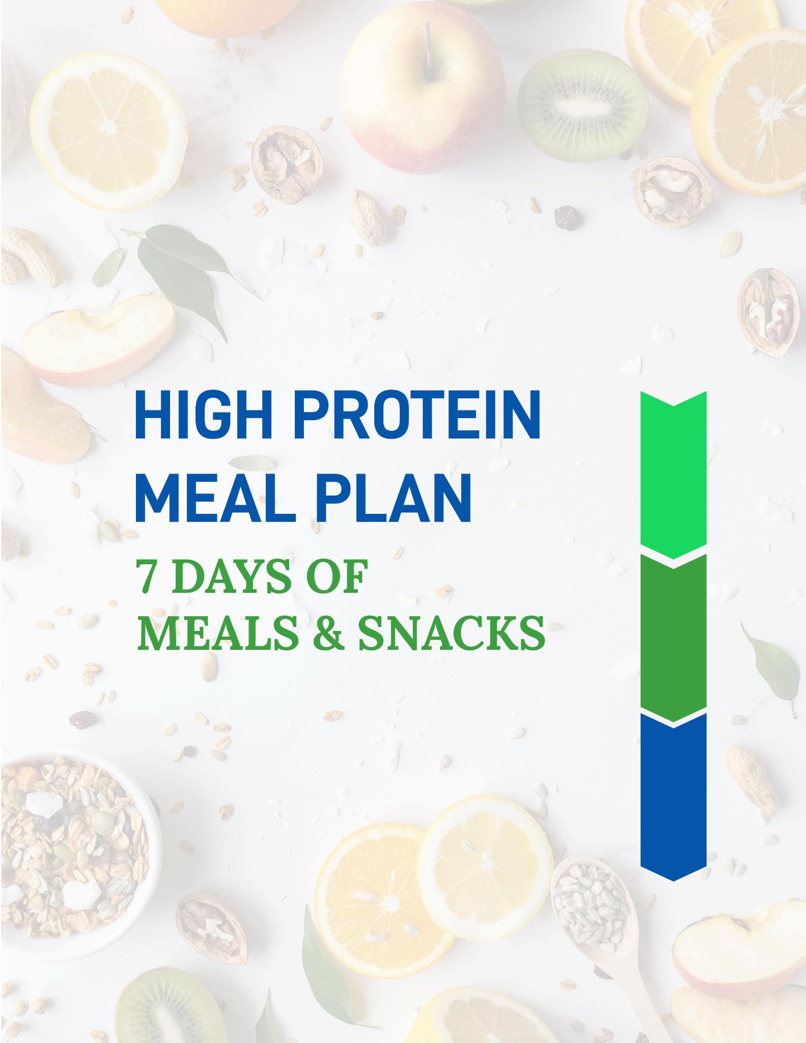 High Protein Meal Plan by RTowne13 - Issuu