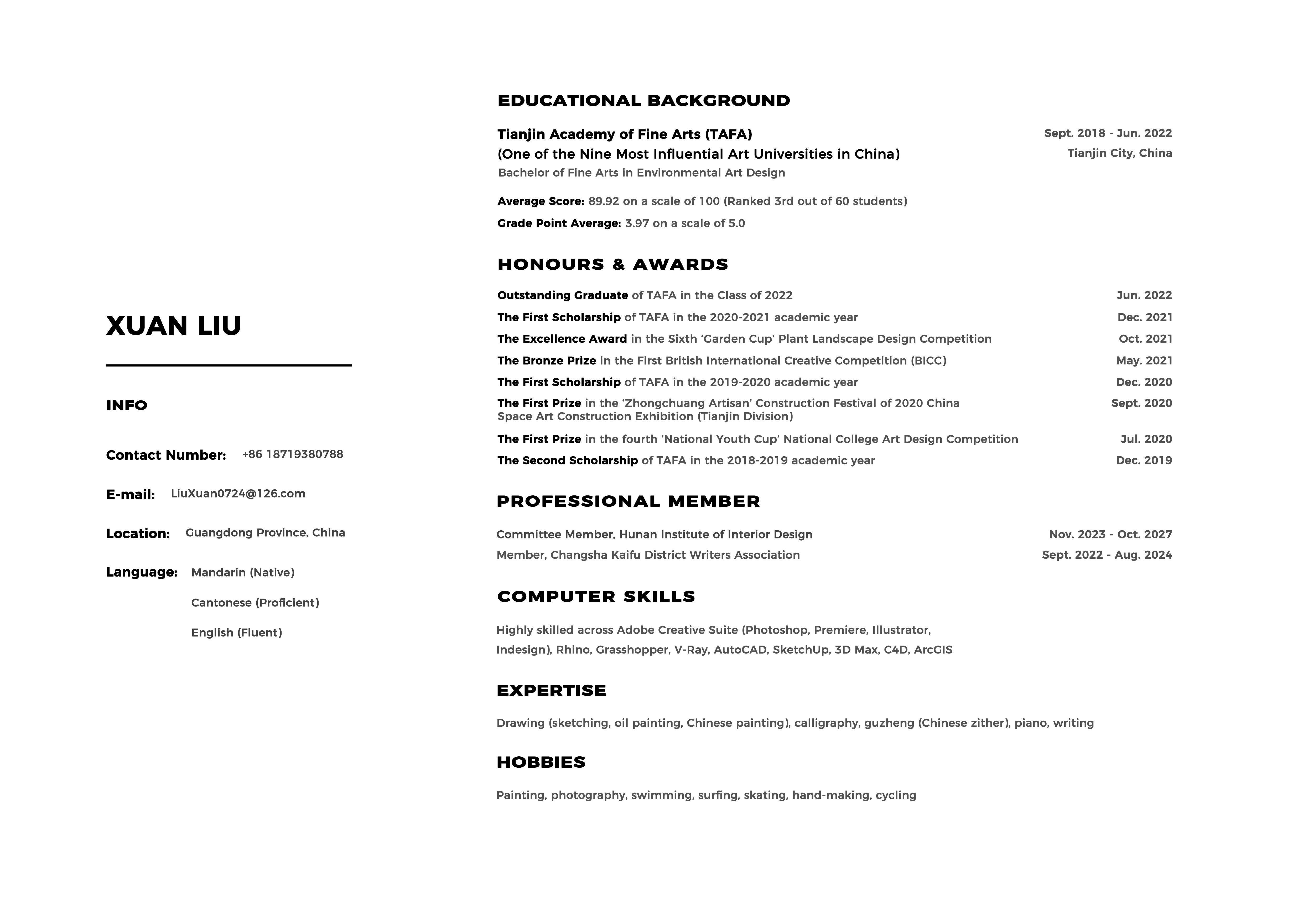 Portfolio - Xuan Liu by xuanliu0724 - Issuu