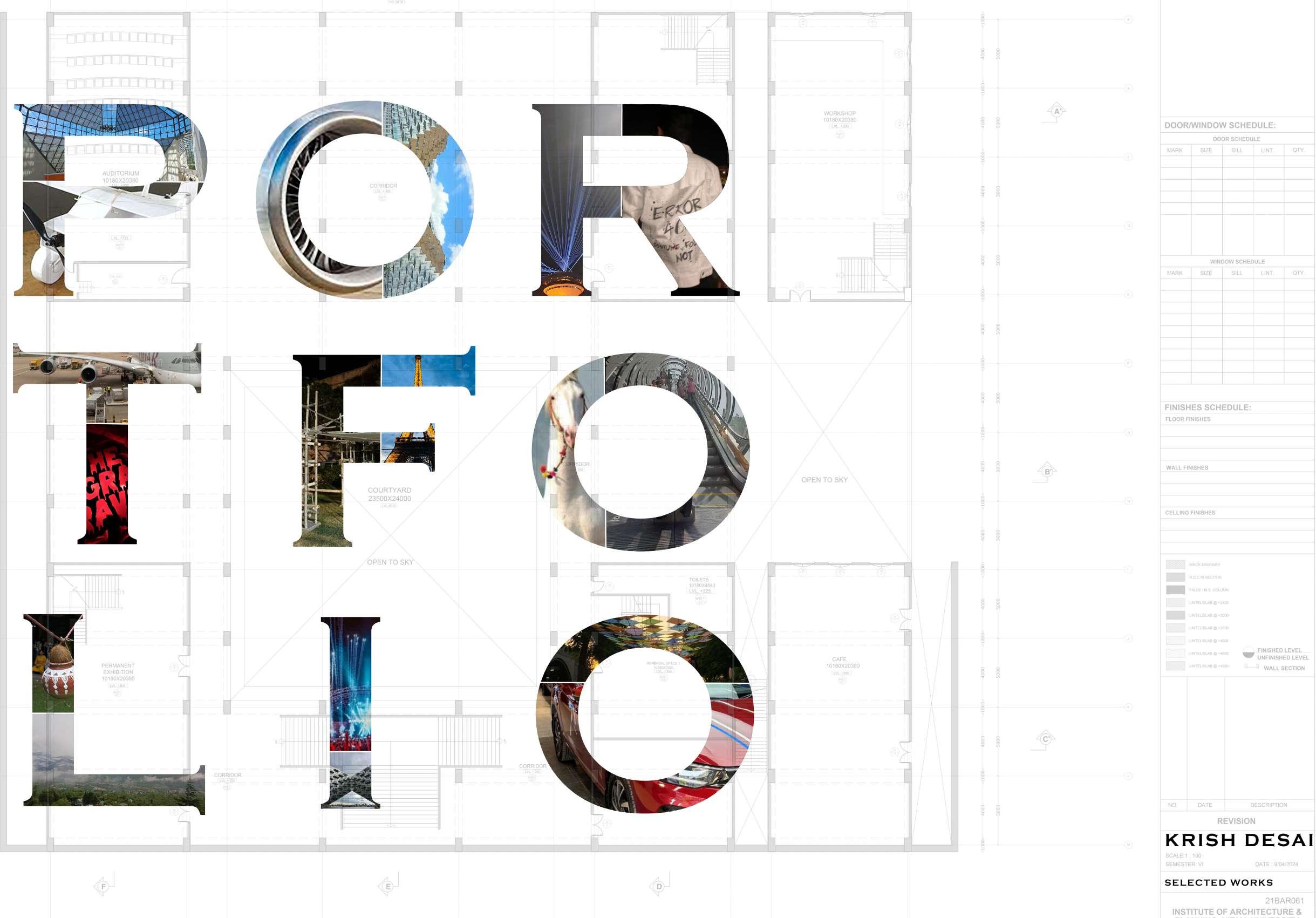 Krish Desai | Undergraduate Architecture Portfolio | Nirma University ...