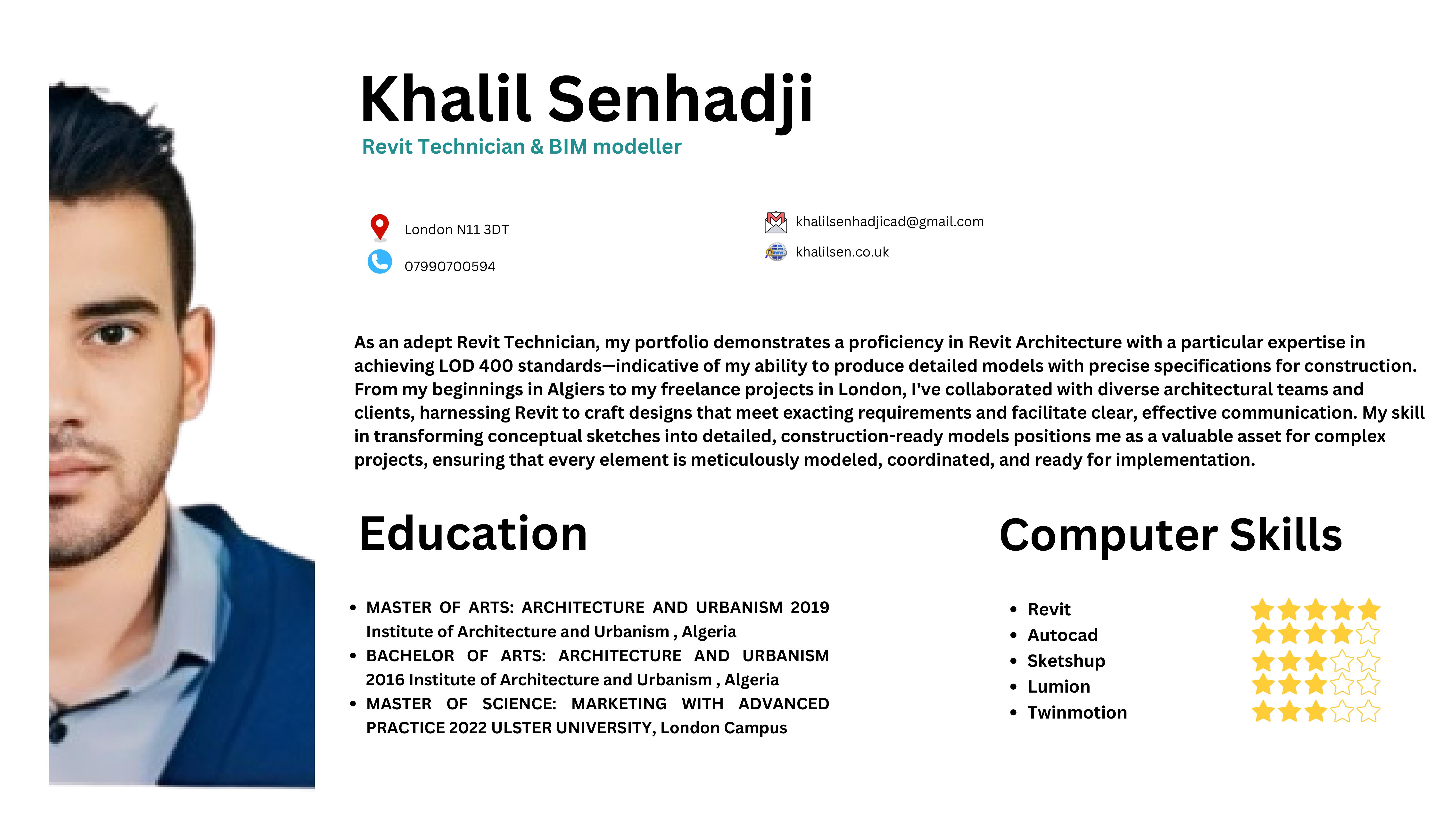 Revit Technician & BIM Modeller by Khalil - Issuu
