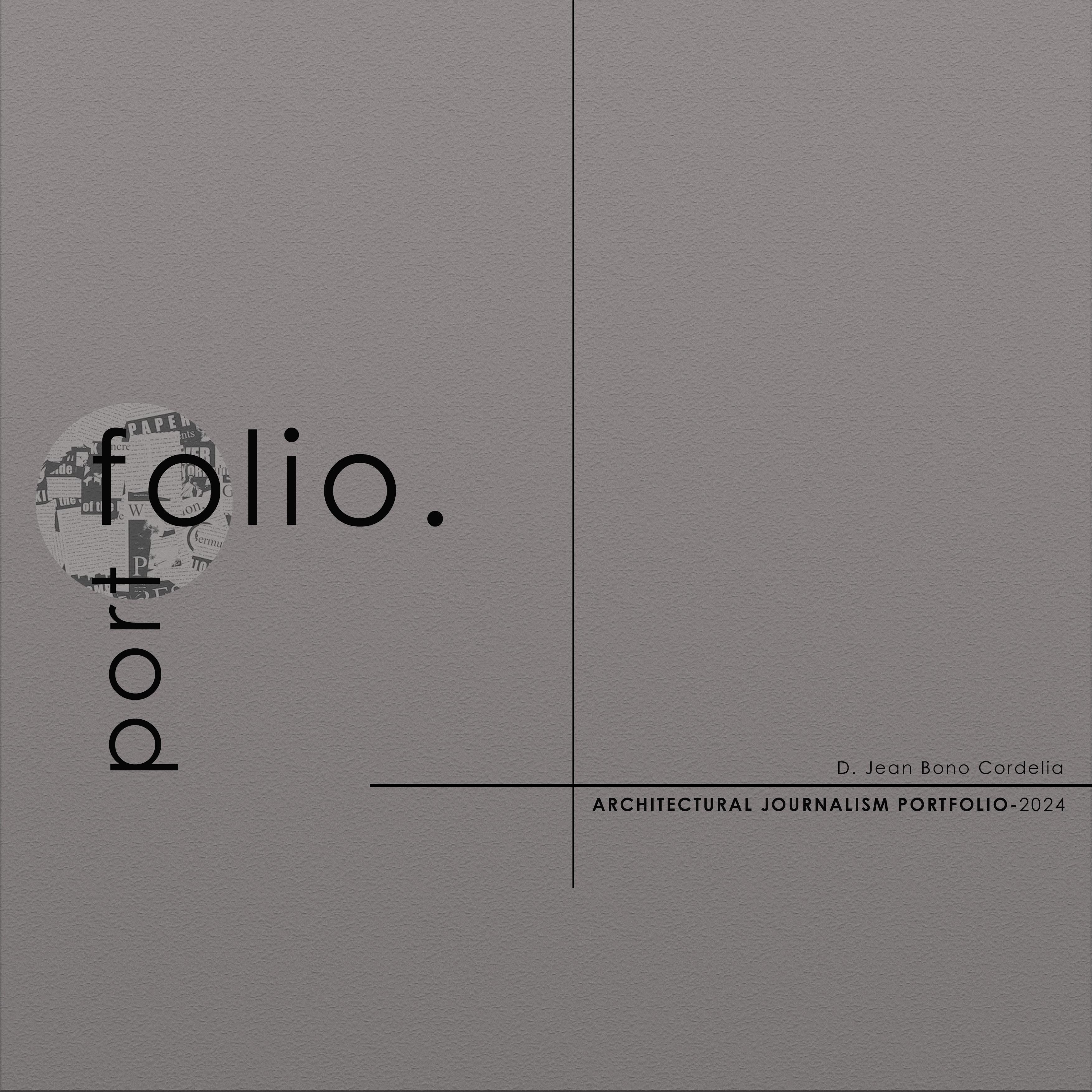 Architectural journalism portfolio by Jean Bono Cordelia - Issuu