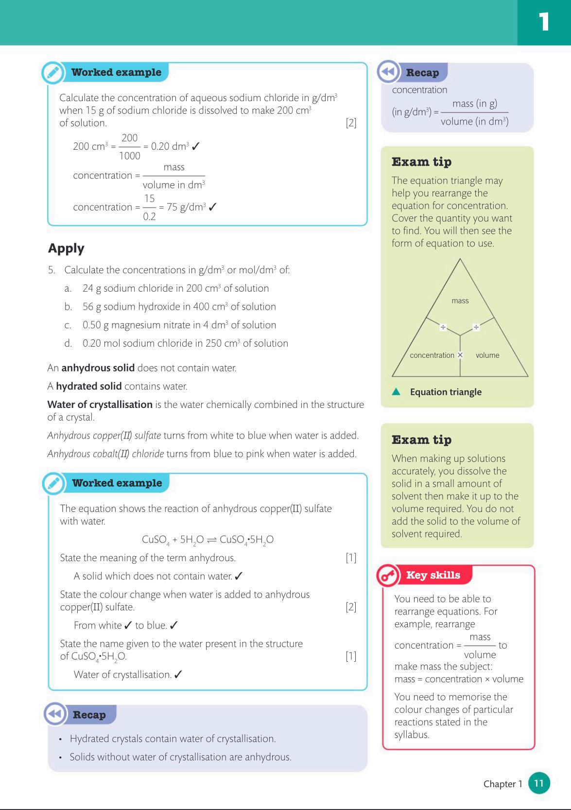 Cambridge igcse o level chemistry exam success lawrie ryan by victor.yin459 - Issuu