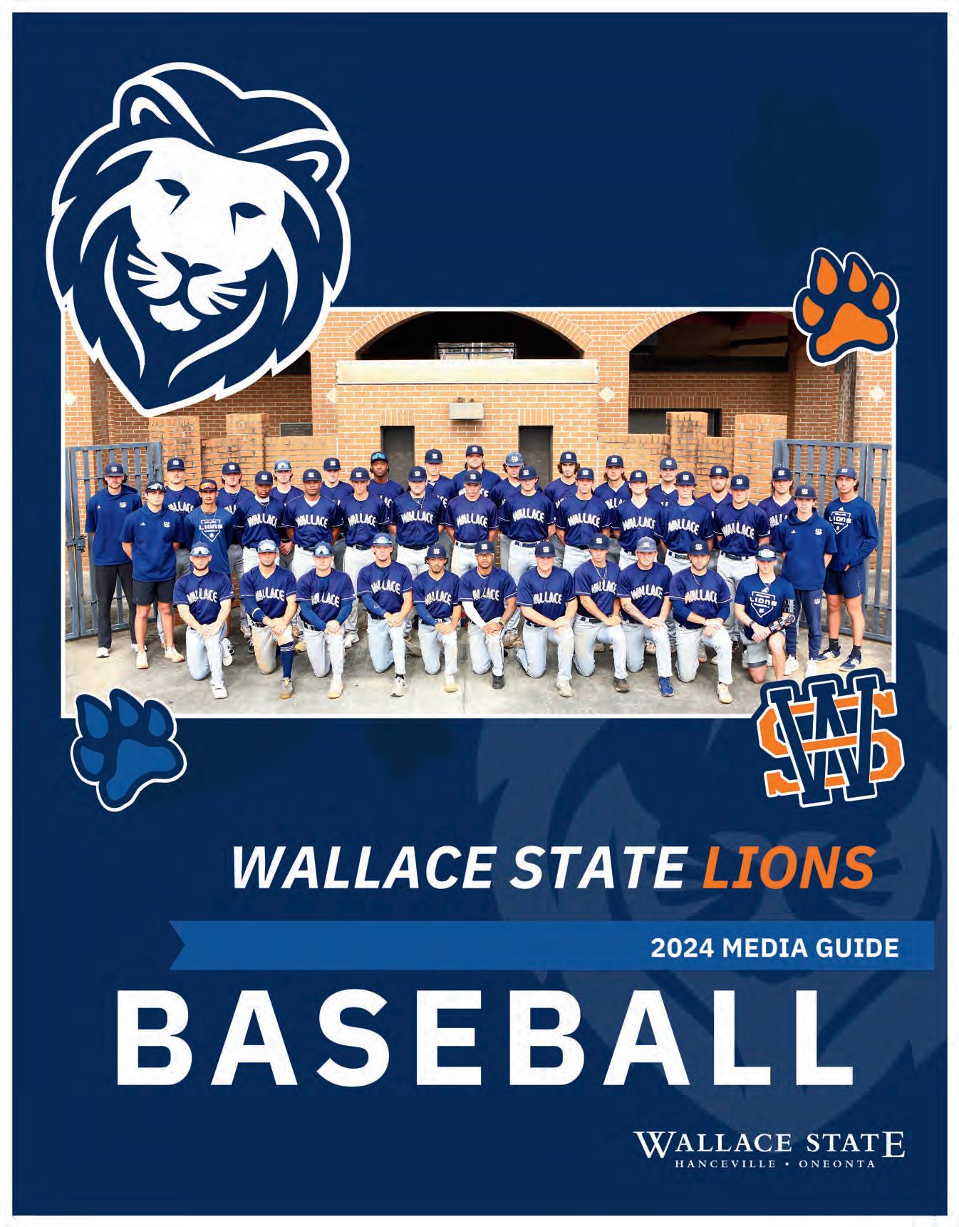 Baseball 2024 Media Guide by Wallace State Community College - Issuu