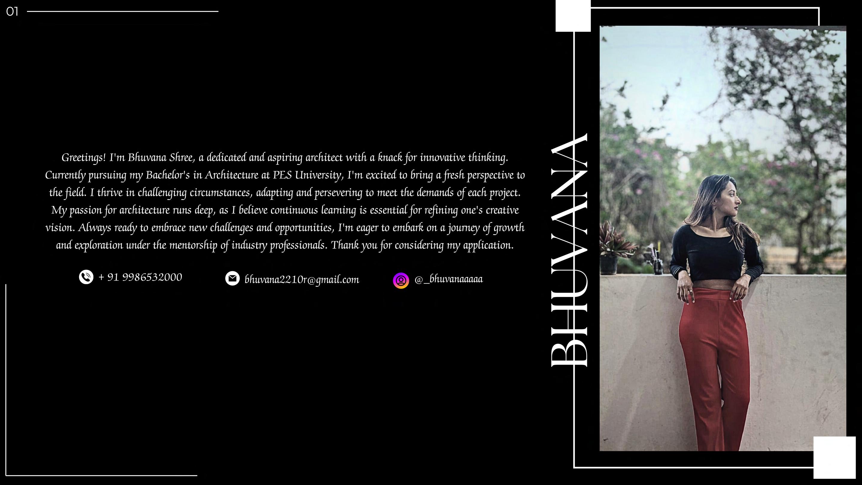 Bhuvana Shree R - B.Arch Portfolio by Bhuvana Ramesh - Issuu