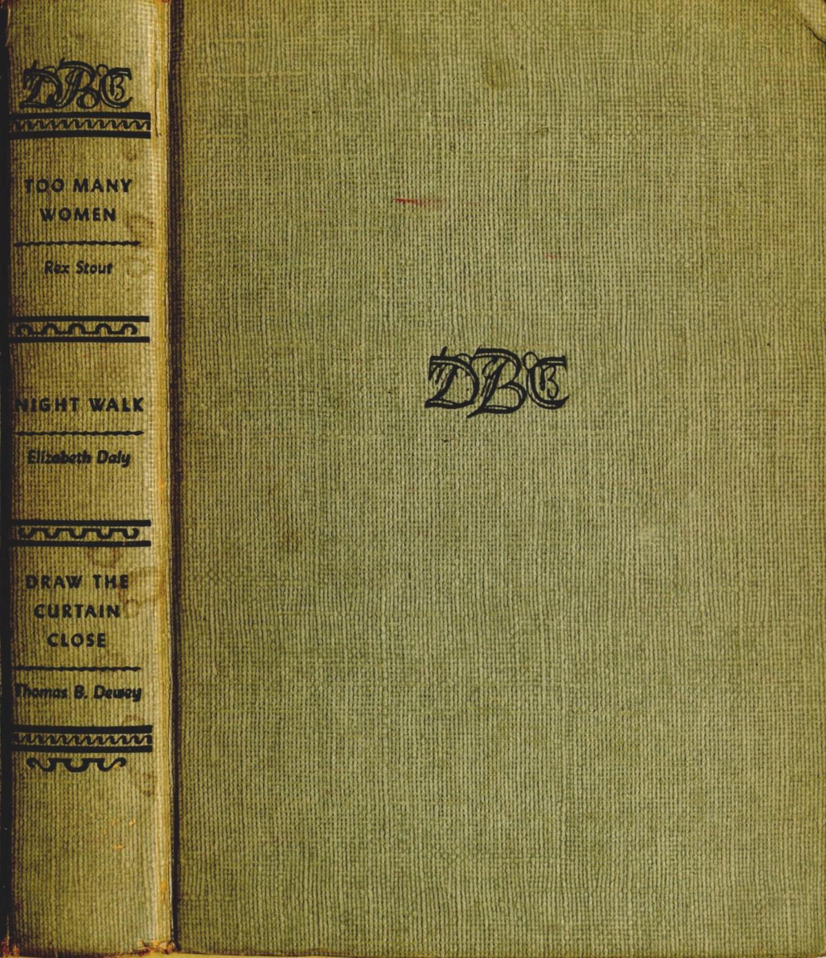 Detective book club mystery omnibus february 1948 detective book club ...