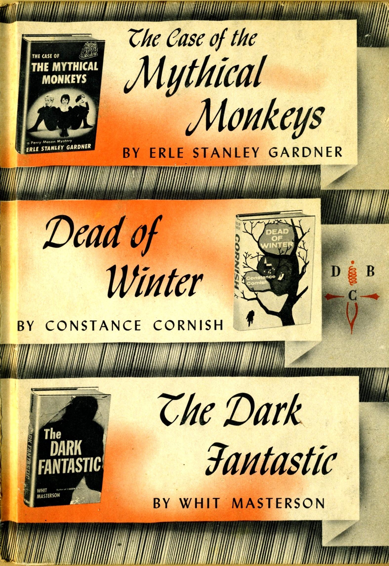 Detective book club mystery omnibus july 1959 detective book club ...