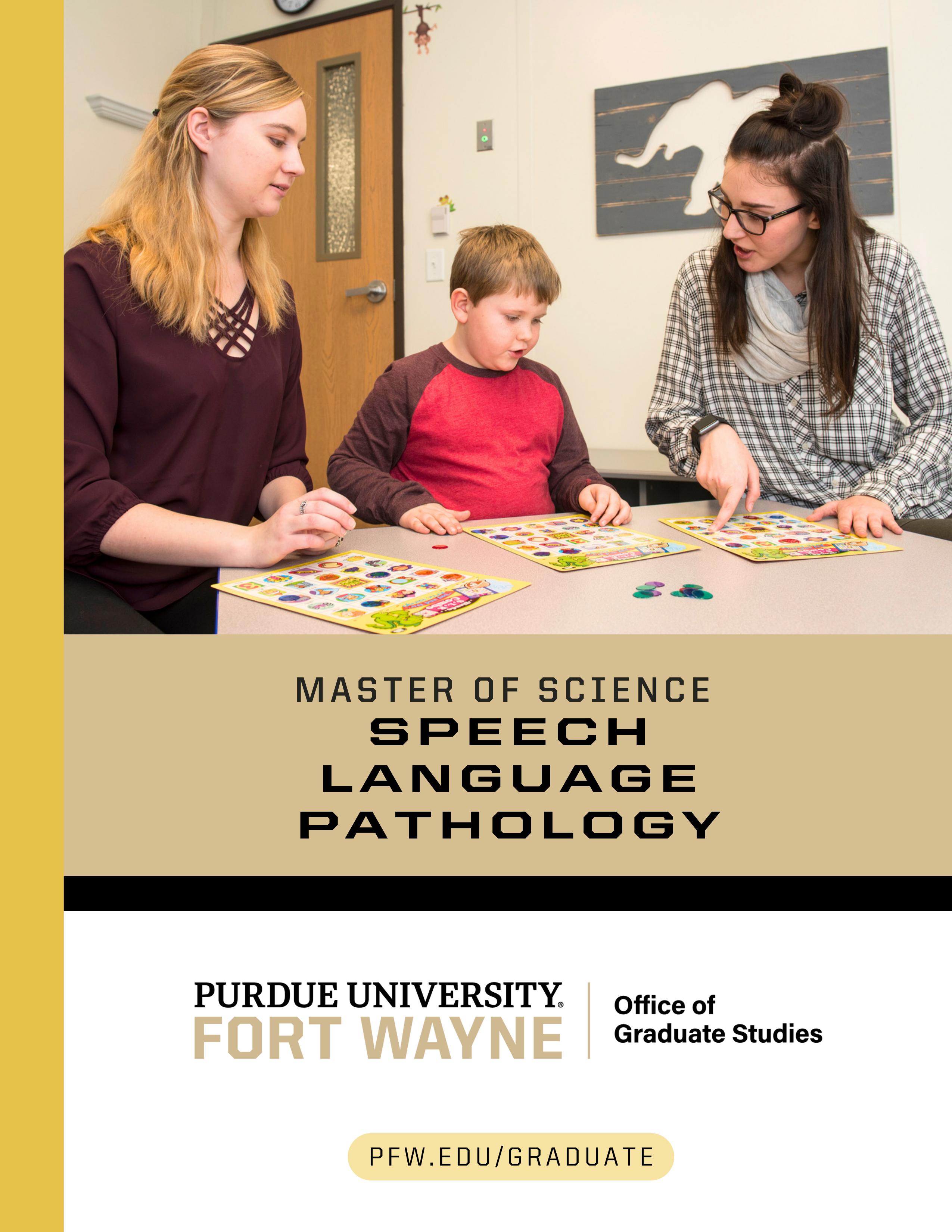 Speech-Language Pathology Booklet by Purdue Fort Wayne Continuing ...