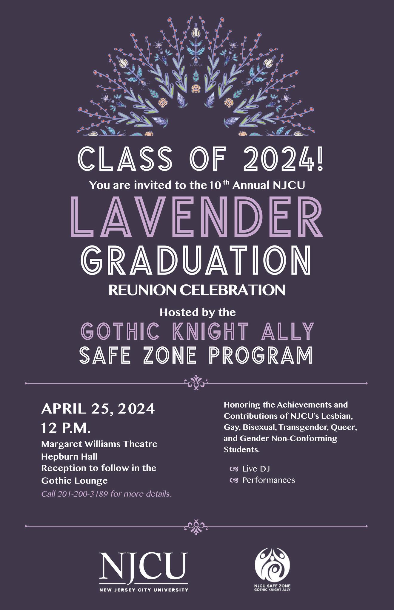 NJCU Lavender Graduation 2024 by NJCU Women's Center - Issuu