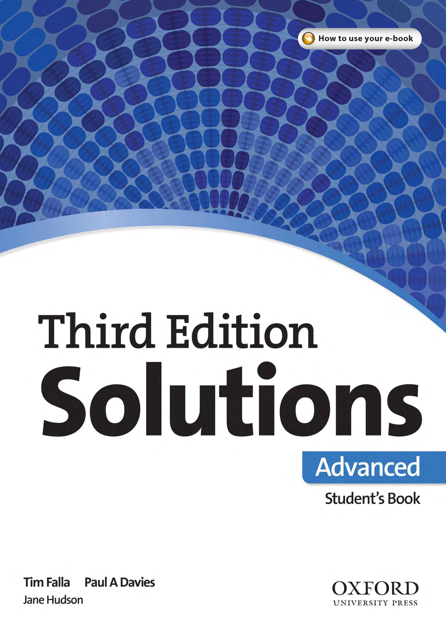 Solutions advanced students book third edition tim falla by robert.mills226 - Issuu