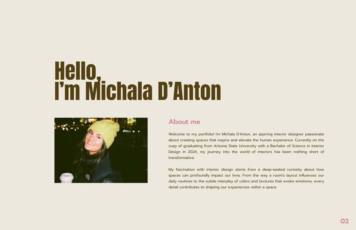 Interior Design Portfolio- Michala D'Anton by Michala Danton - Issuu